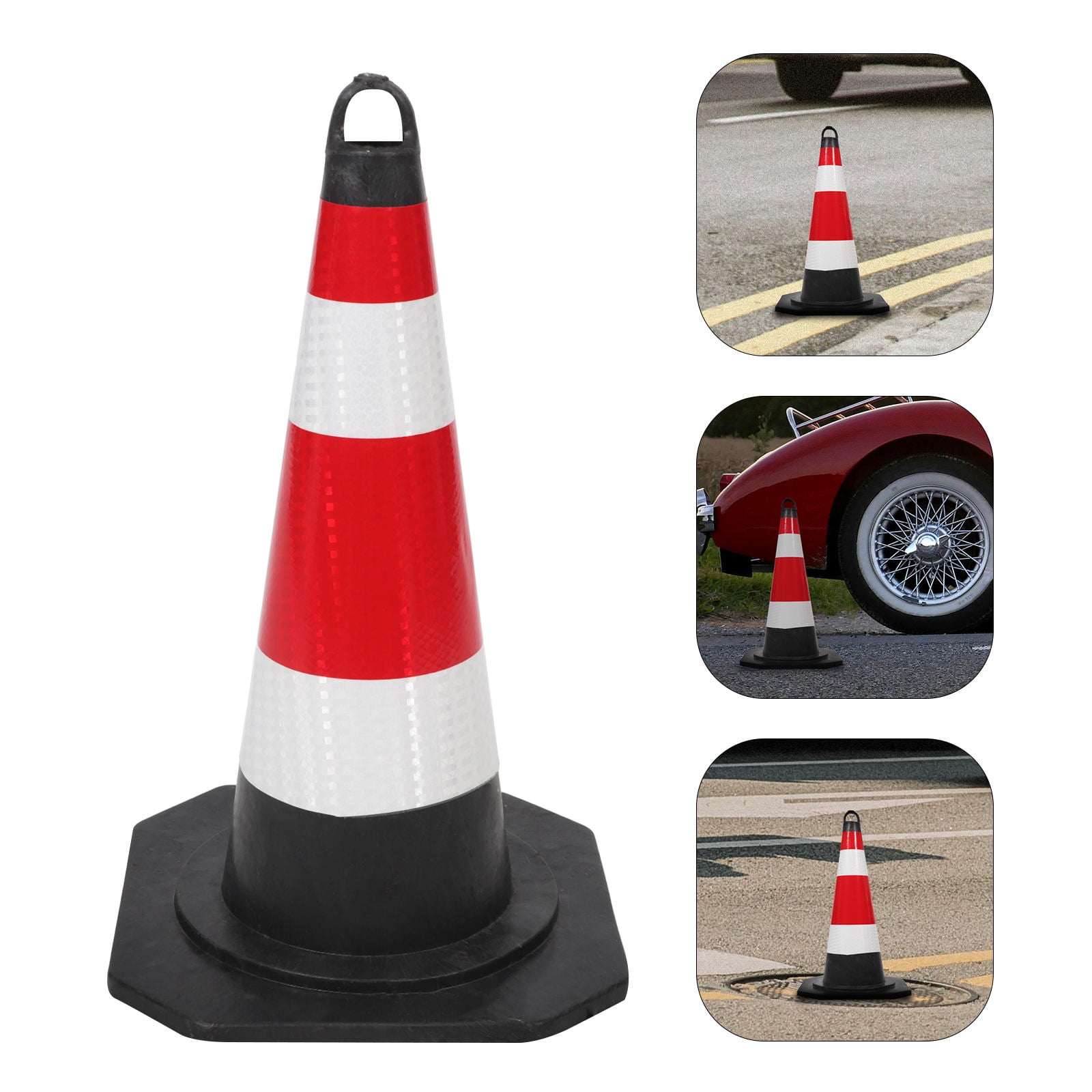 Worgeous Safety Cone Reflective Cone Driving Safety Cone Road Parking ...