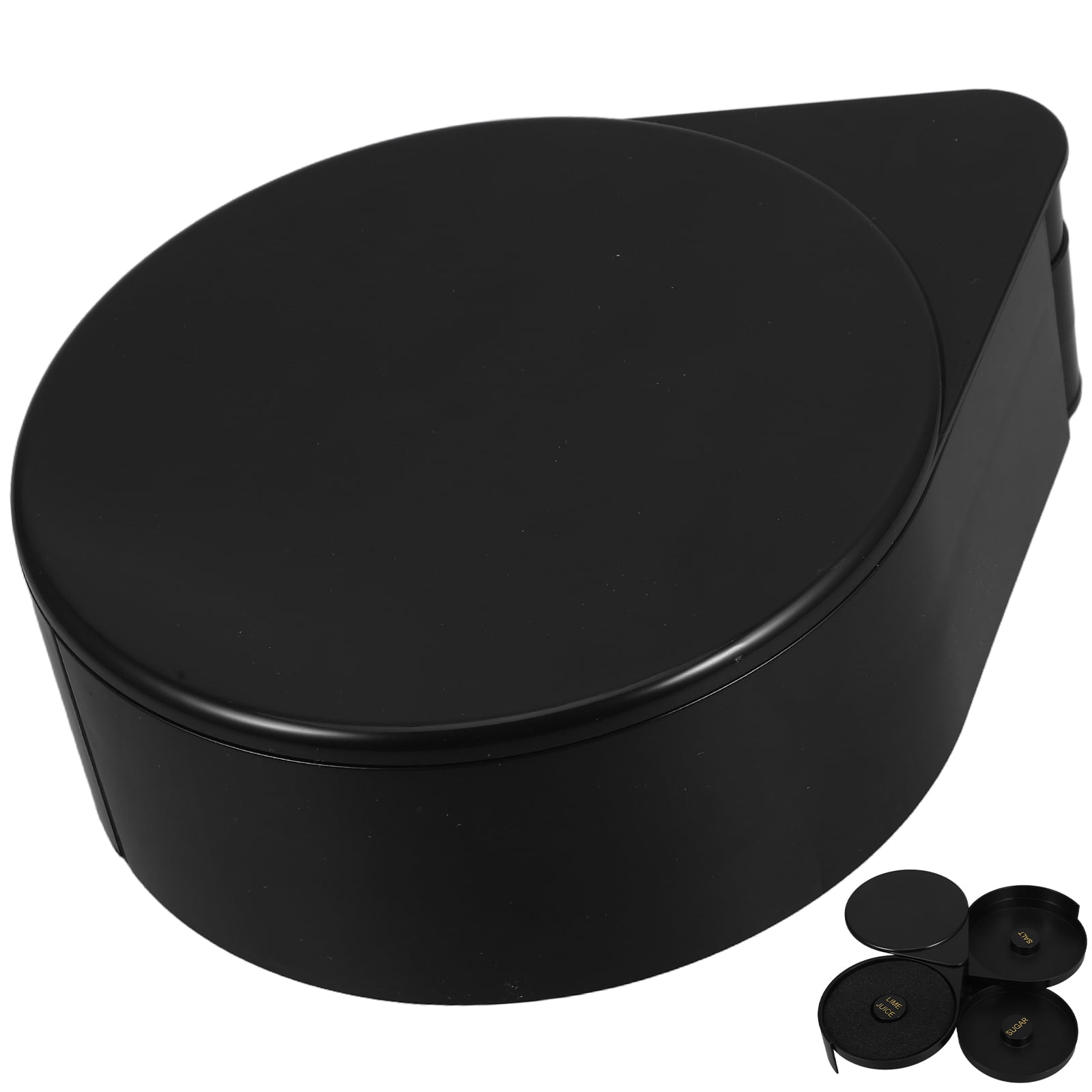 Worgeous Salt Rimmer For Cocktails 3-Tier Plastic Cocktail Salt Rimmer ...