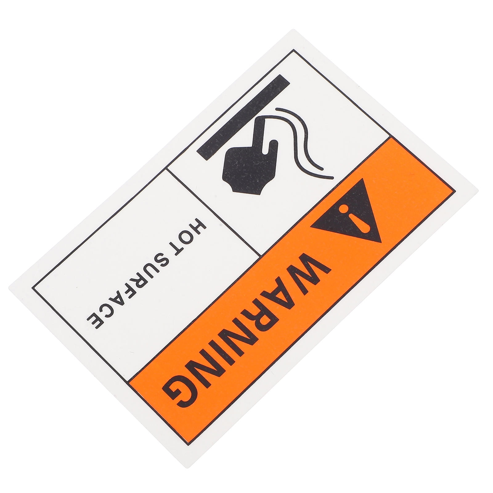 Worgeous Self Adhesive Warning Labels Hot Surface Safety Stickers ...