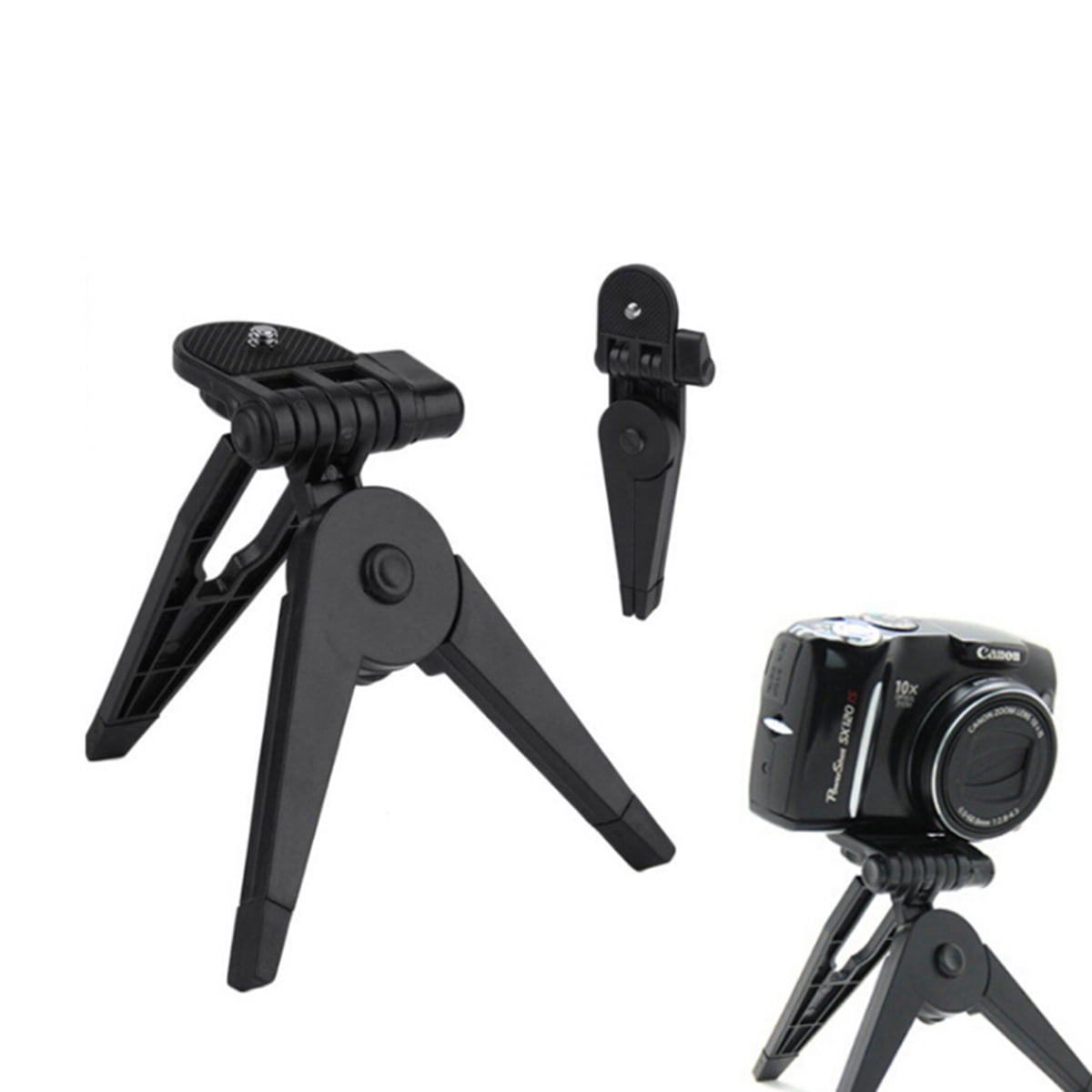 RENACLIPY Triangular Base Tripod for Action Cameras, Travel, Adventure ...