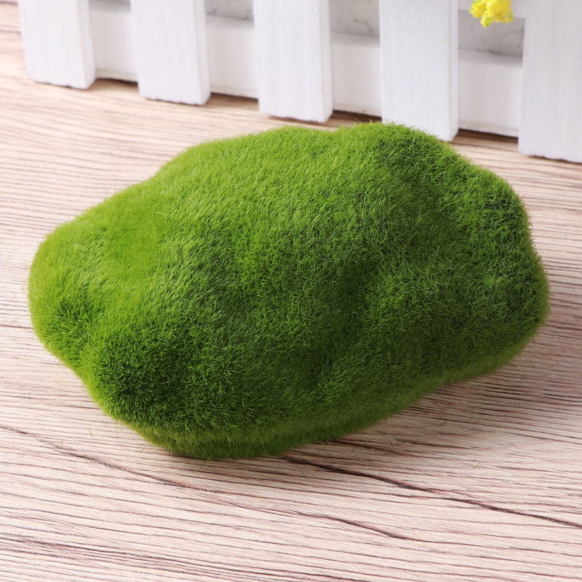 Worgeous Shape Flocking Stones Artificial Moss Rocks Green Balls Child ...