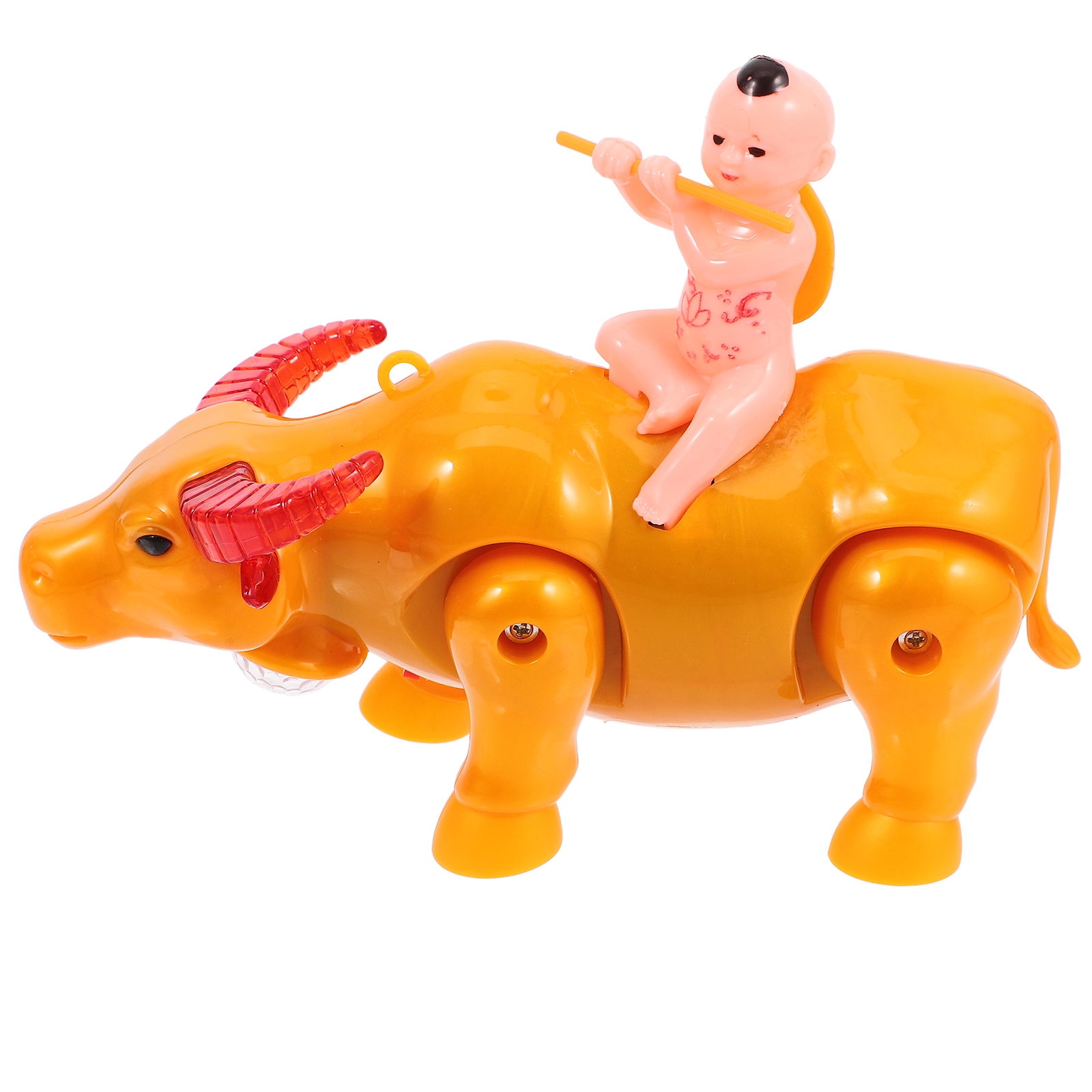 Worgeous Shepherd Boy Cow Toy Safe Toy for Kids Child 18X13X9CM Golden ...