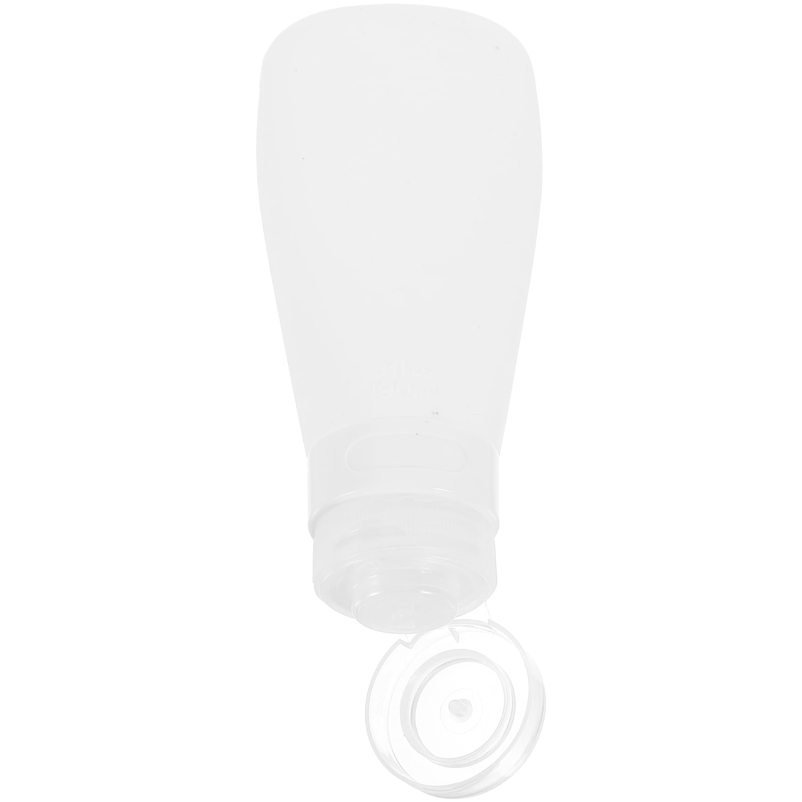 Worgeous Silica Gel Bottle Refillable Shampoo Container Travel ...