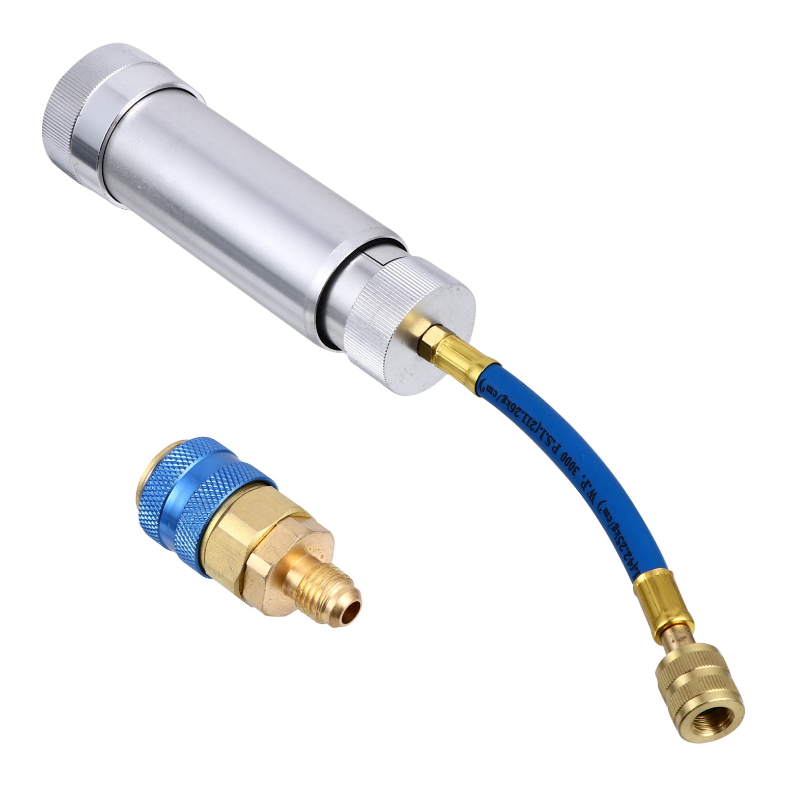 Worgeous Silver Aluminum Oil Injector Tool for Air Conditioning with ...