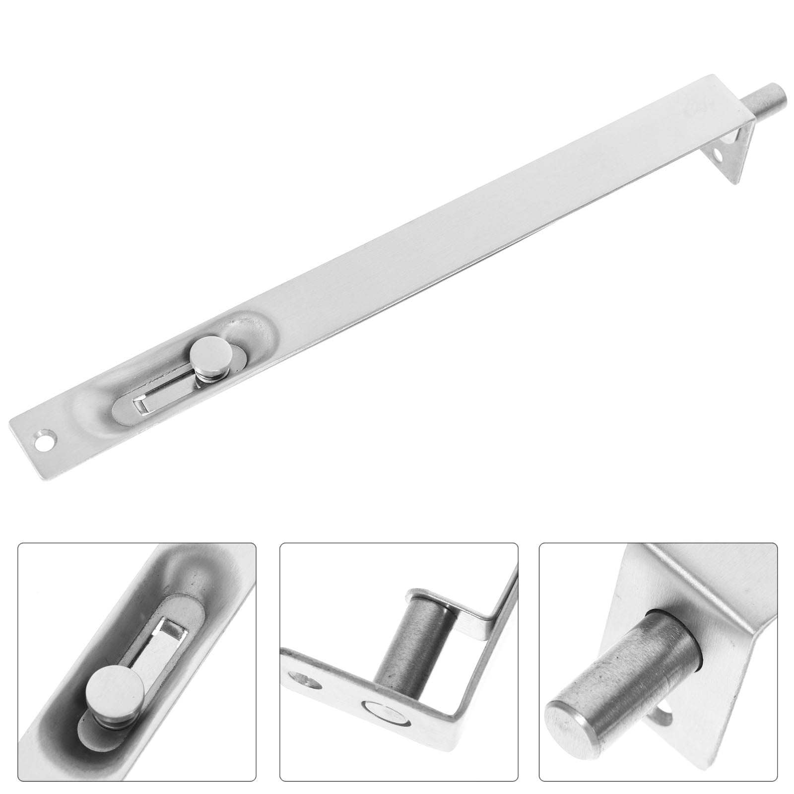 Worgeous Door Catches Hardware Stainless Steel 1 Set 25X4CM - Walmart.com