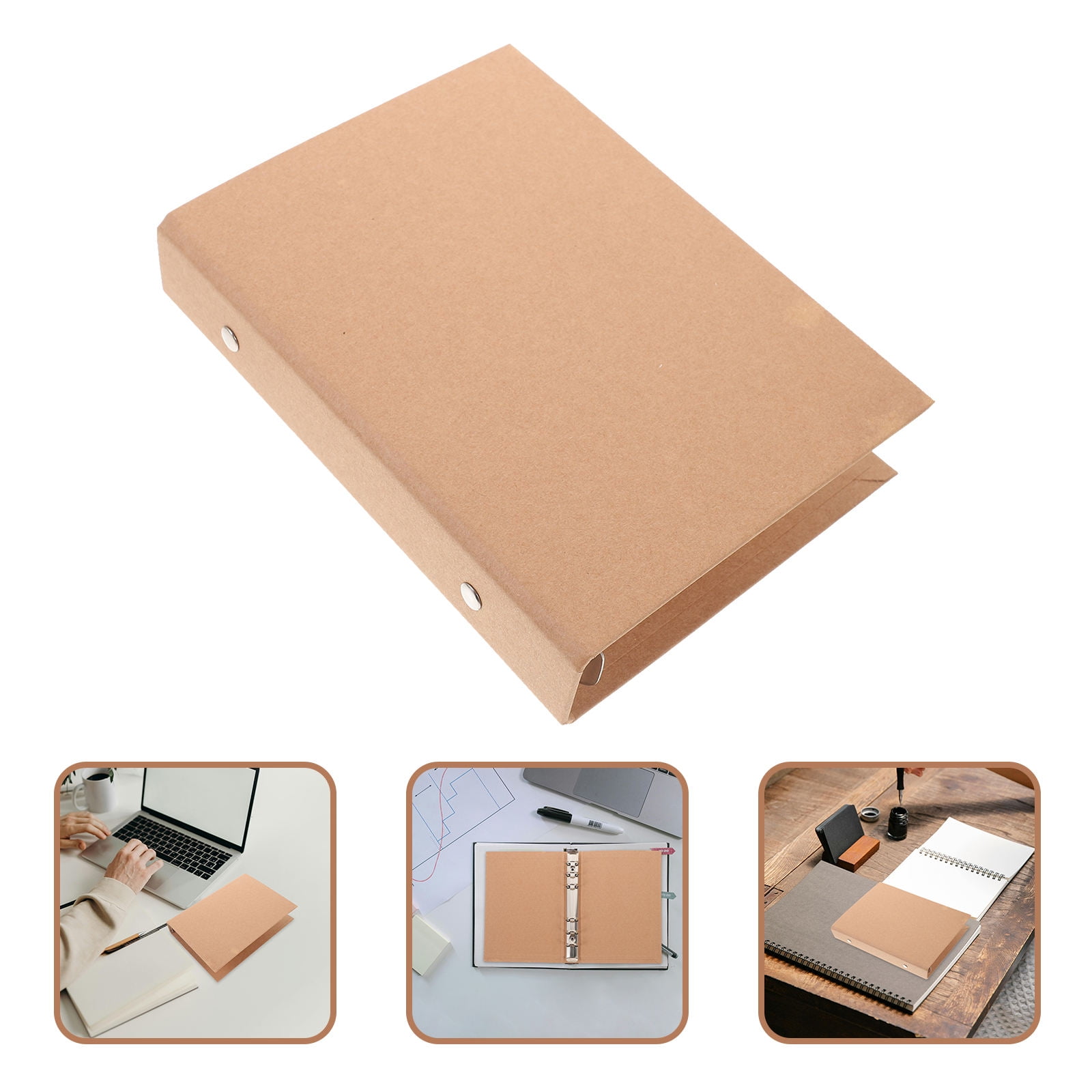 Worgeous Simple Style Notepad Shell Binder Cover for School Notebook 1 ...