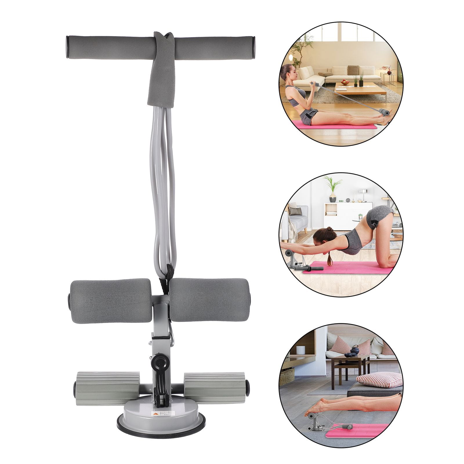 Phenofice Sit-up Auxiliary Exercise Sit Ups Fitness Equipment Grey 1Pcs ...