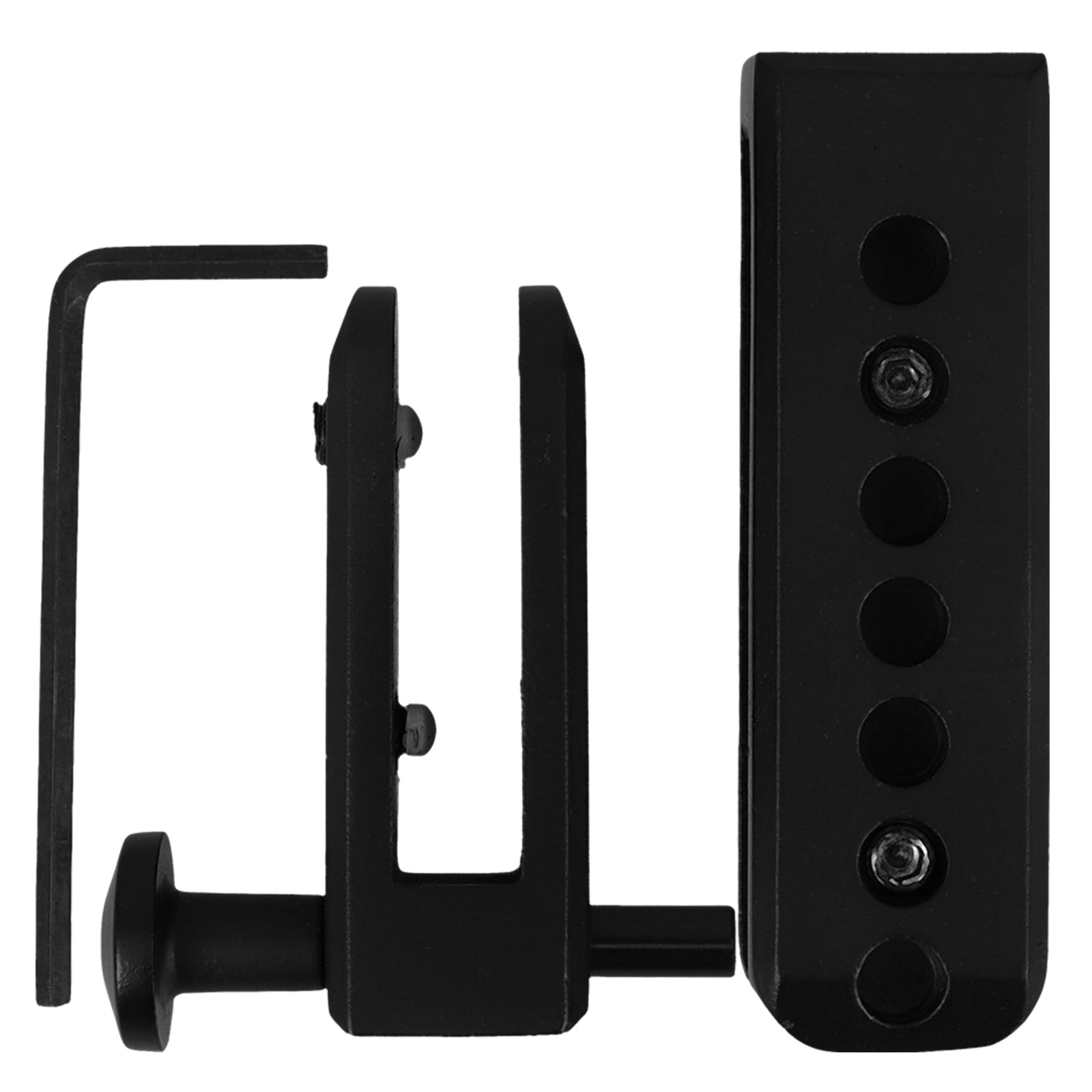 Worgeous Sliding Barn Door Latch for Frameless Shower Room No Drilling ...