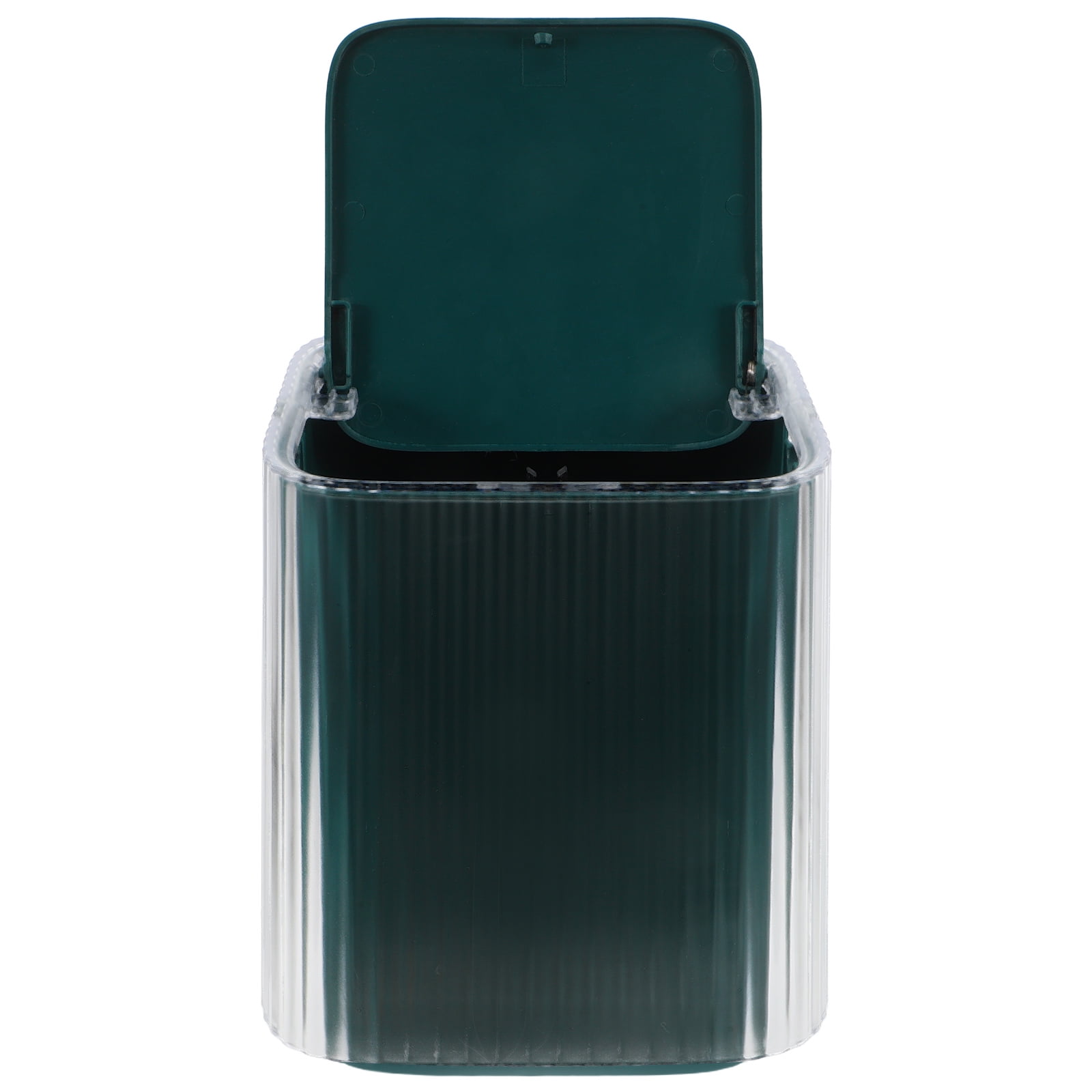 Worgeous Small Desk Trash Can With Lid Mini Trash Can Office Cute ...