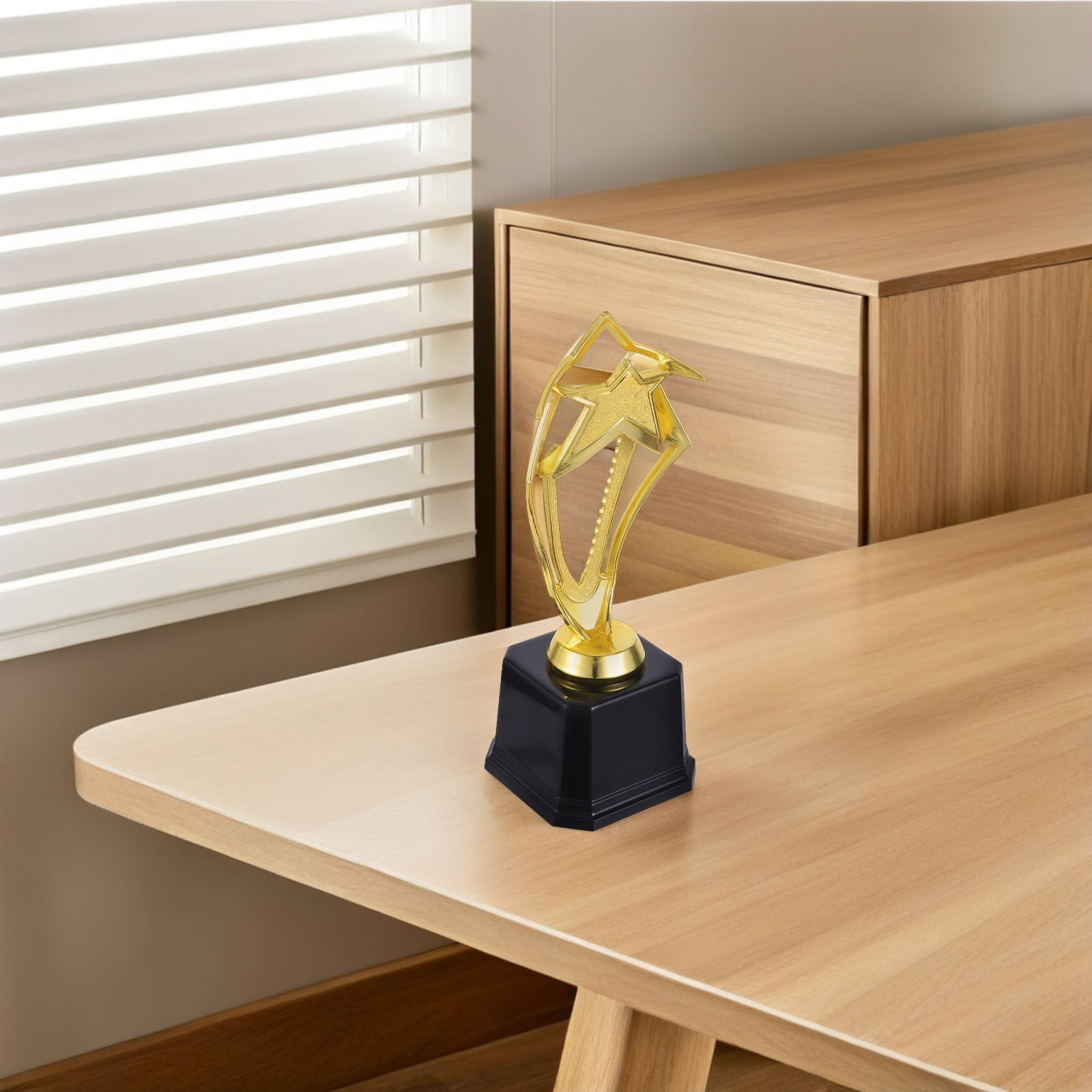 Worgeous Small Mini Trophy Pentagram Elementary School Award Child ...