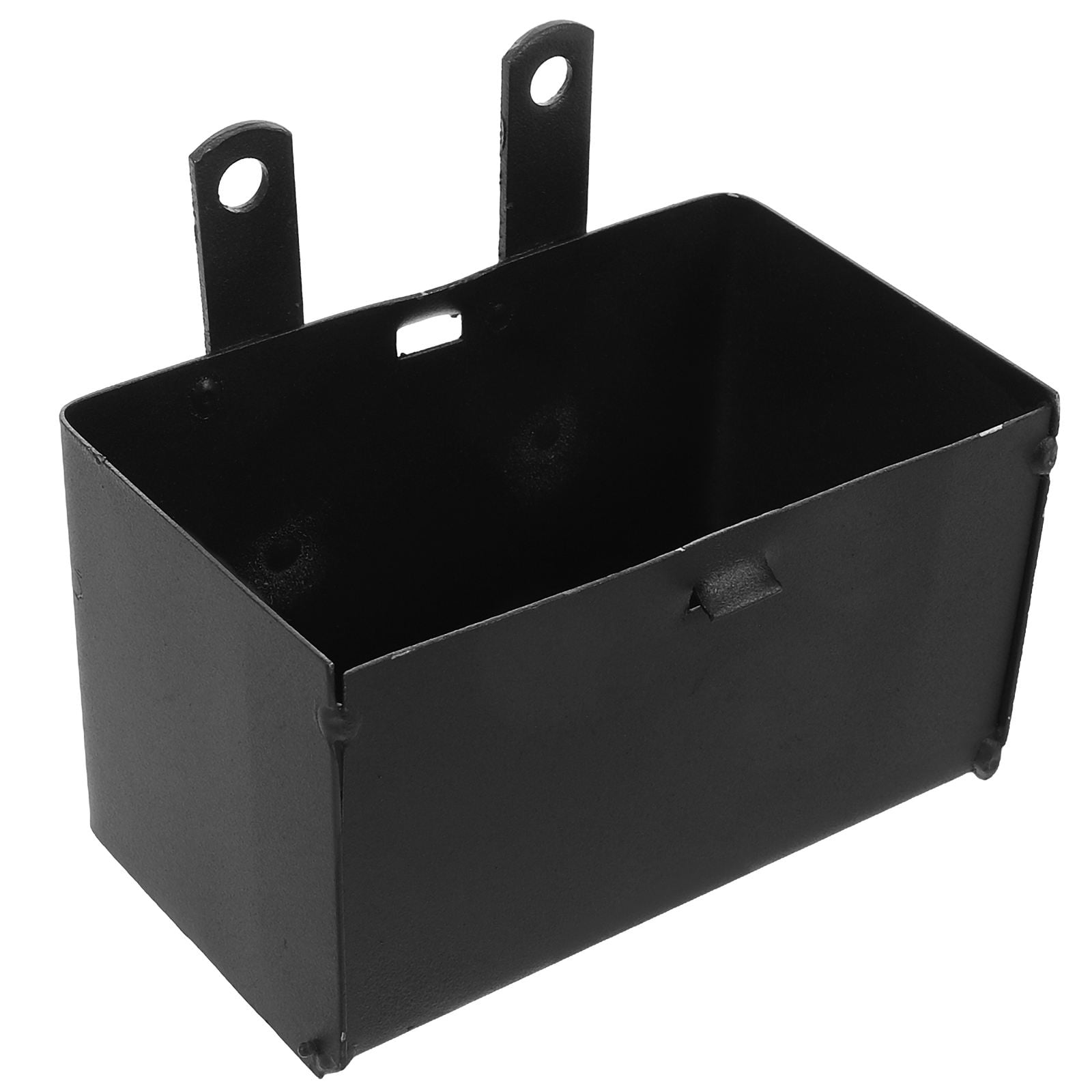 Worgeous Small Motorcycle Battery Box Metal Battery Tray Mini Battery ...
