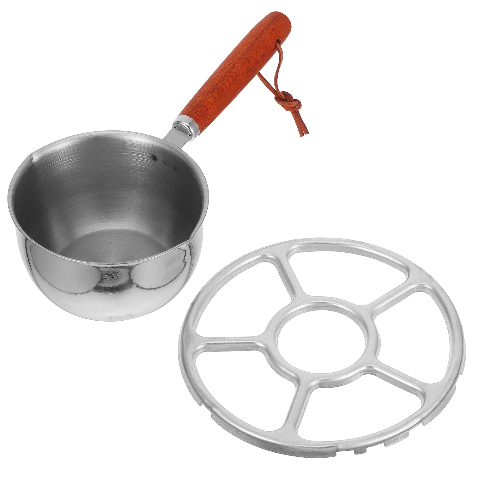 Worgeous Small Stainless Steel Saucepan Nonstick Mini Cooking Pot with ...