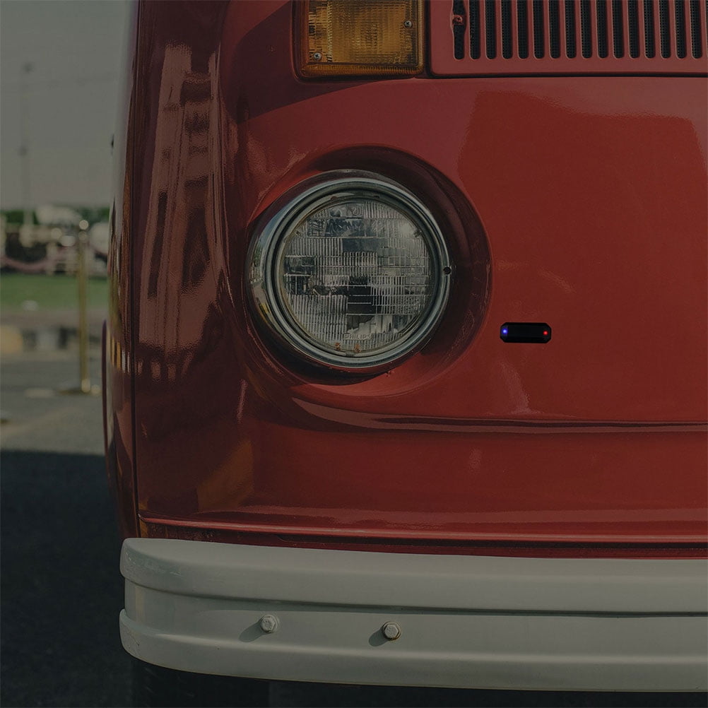 Worgeous Solar Powered Alarm Light Car Interior Simulated Anti Theft ...