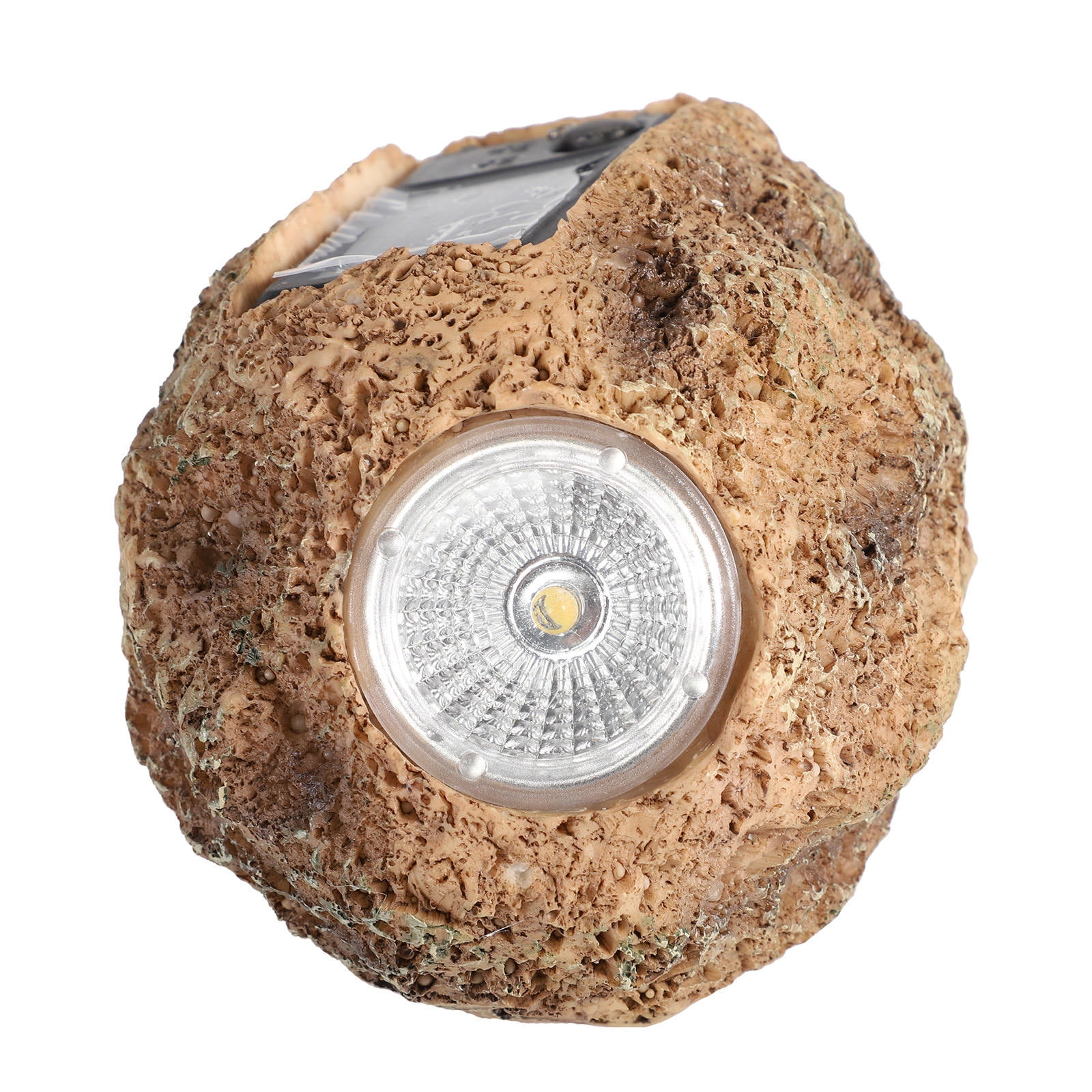 Worgeous Solar Stone Lamp Courtyard Rock Spotlight Outdoor Garden ...