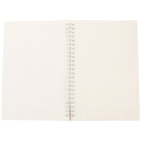 Graph Paper Spiral Notebook