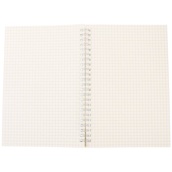 Graph Paper Spiral Notebook