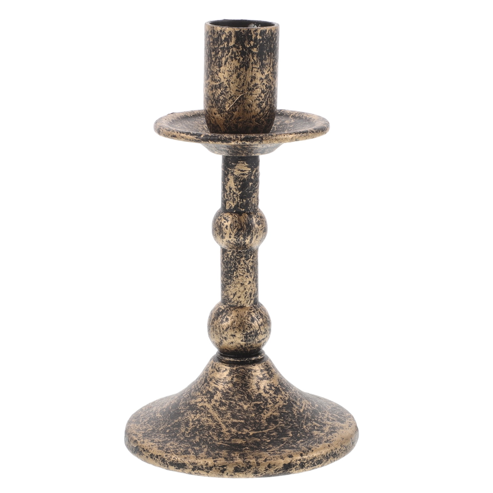 Worgeous Spring Wire Stylus Conical Candlesticks Vintage Iron Holder ...