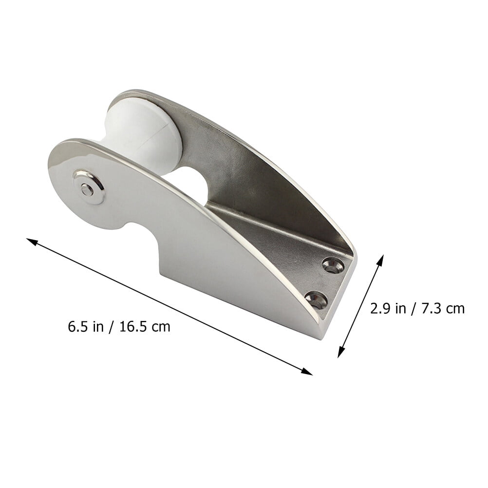 Worgeous Stainless Steel Anchor Chain Guide Wheel Bow Anchor Roller for ...