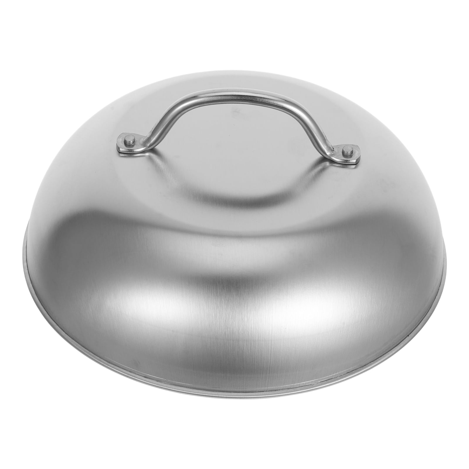 WHAMVOX Pot Basting Cover Stainless Steel Silver 1Pcs Round Metal Dome ...