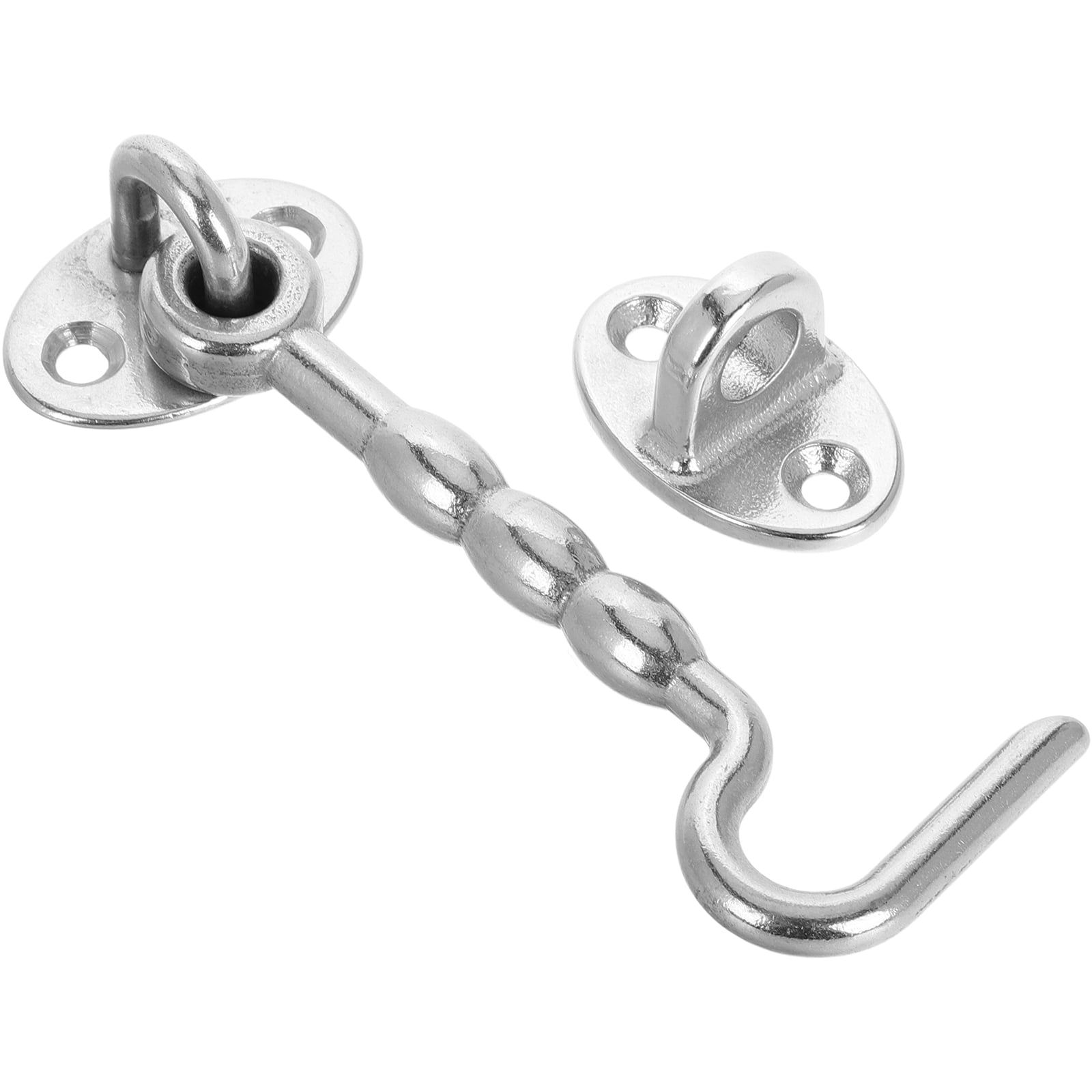 WHAMVOX Stainless Steel Door Hook Latch for Barn Doors Windows Gates ...