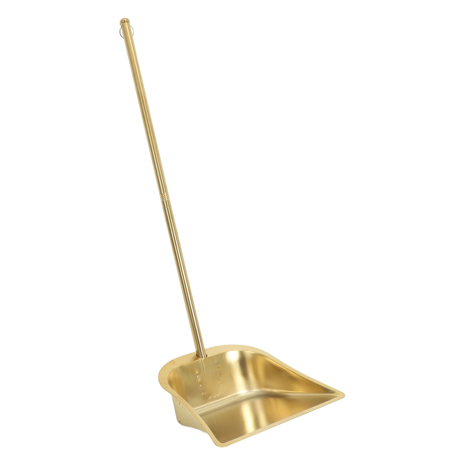 Worgeous Stainless Steel Dustpan Long Handled Garbage Shovel Dustpan ...