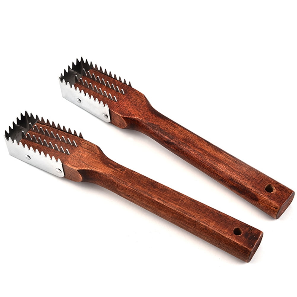 Worgeous Stainless Steel Fish Scale Scraper with Handle for Removing ...