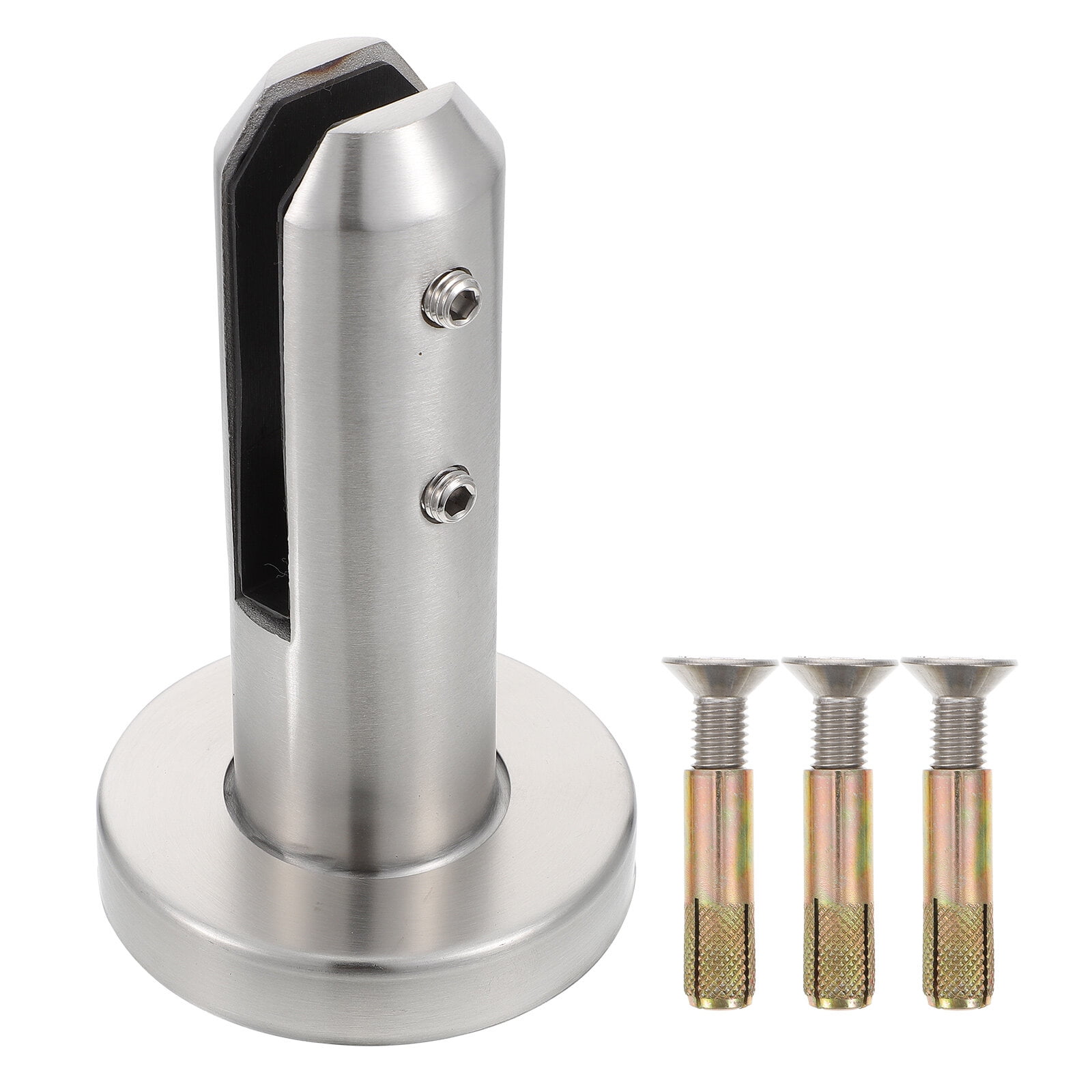 Worgeous Stainless Steel Glass Panel Post Practical Garden Balcony ...