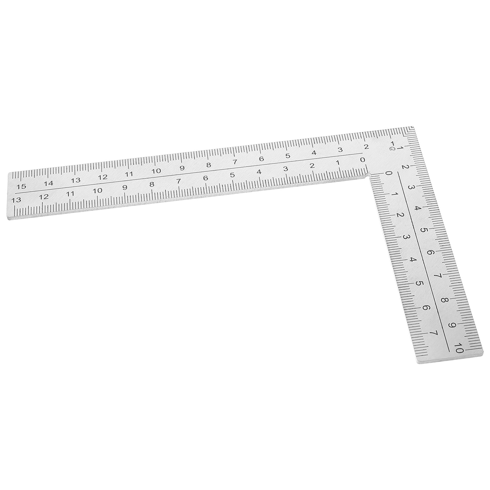 Worgeous Stainless Steel L Shape Square Ruler Right Angle Metal Ruler ...
