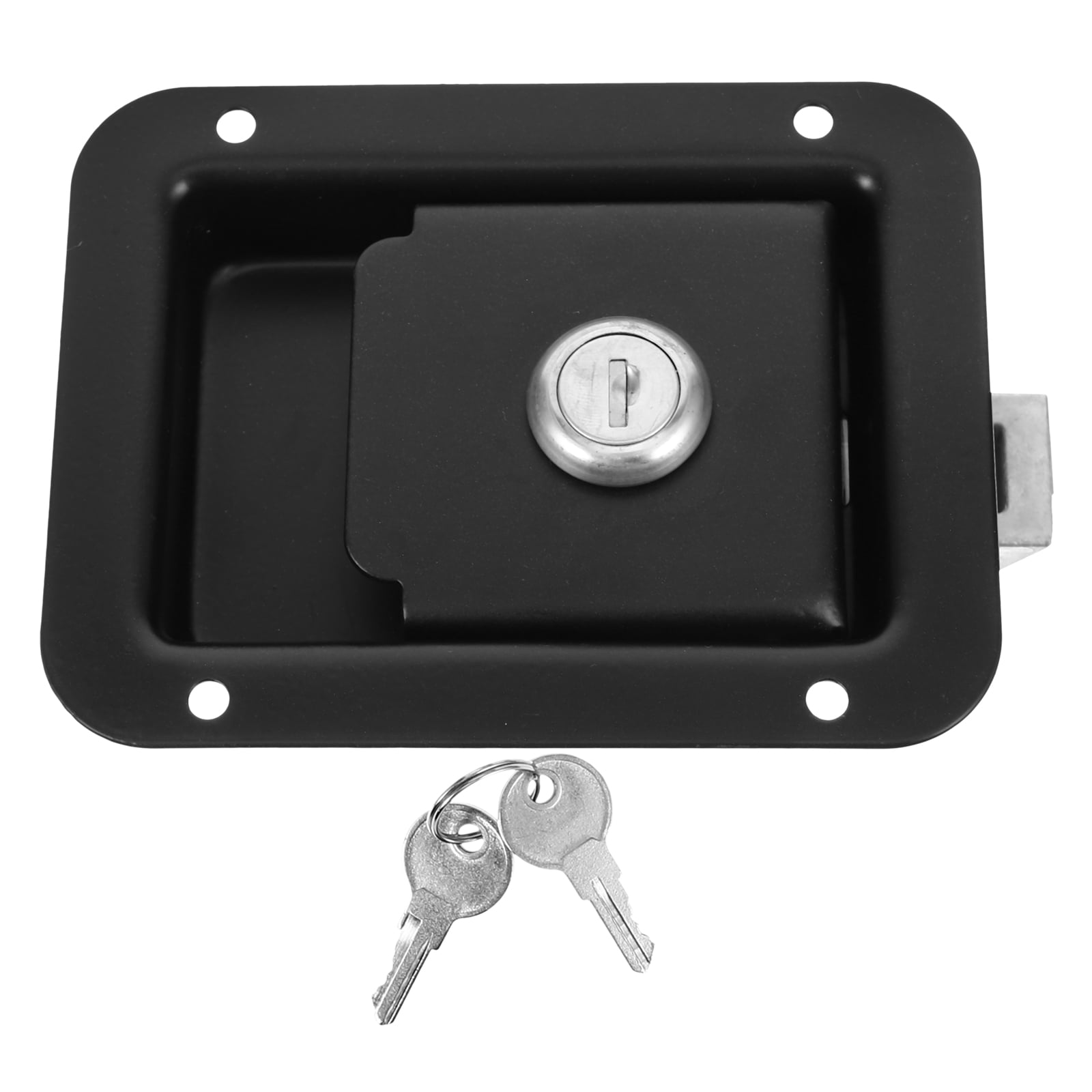 Worgeous Stainless Steel Lock with Key RV Drawer Lock Collision Lock ...