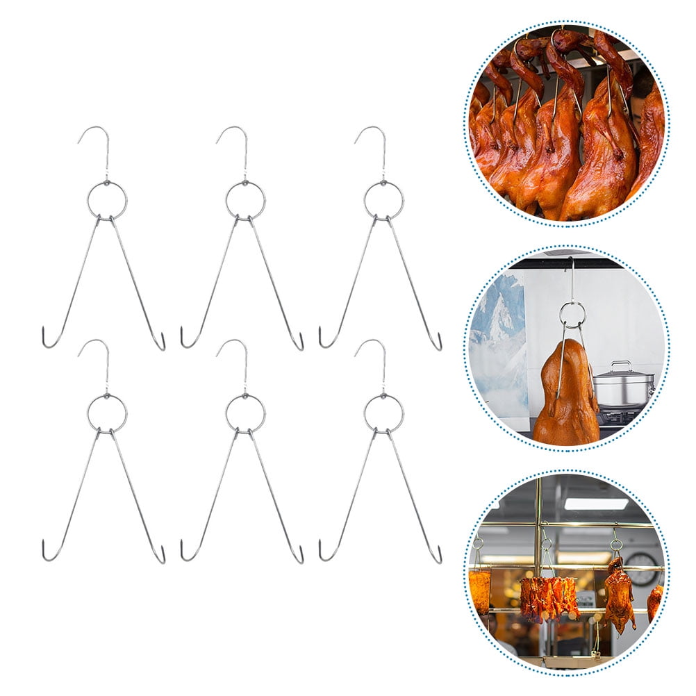 SWETRACE Kitchen Hanger Stainless Steel 6Pack For Meat Processing In ...