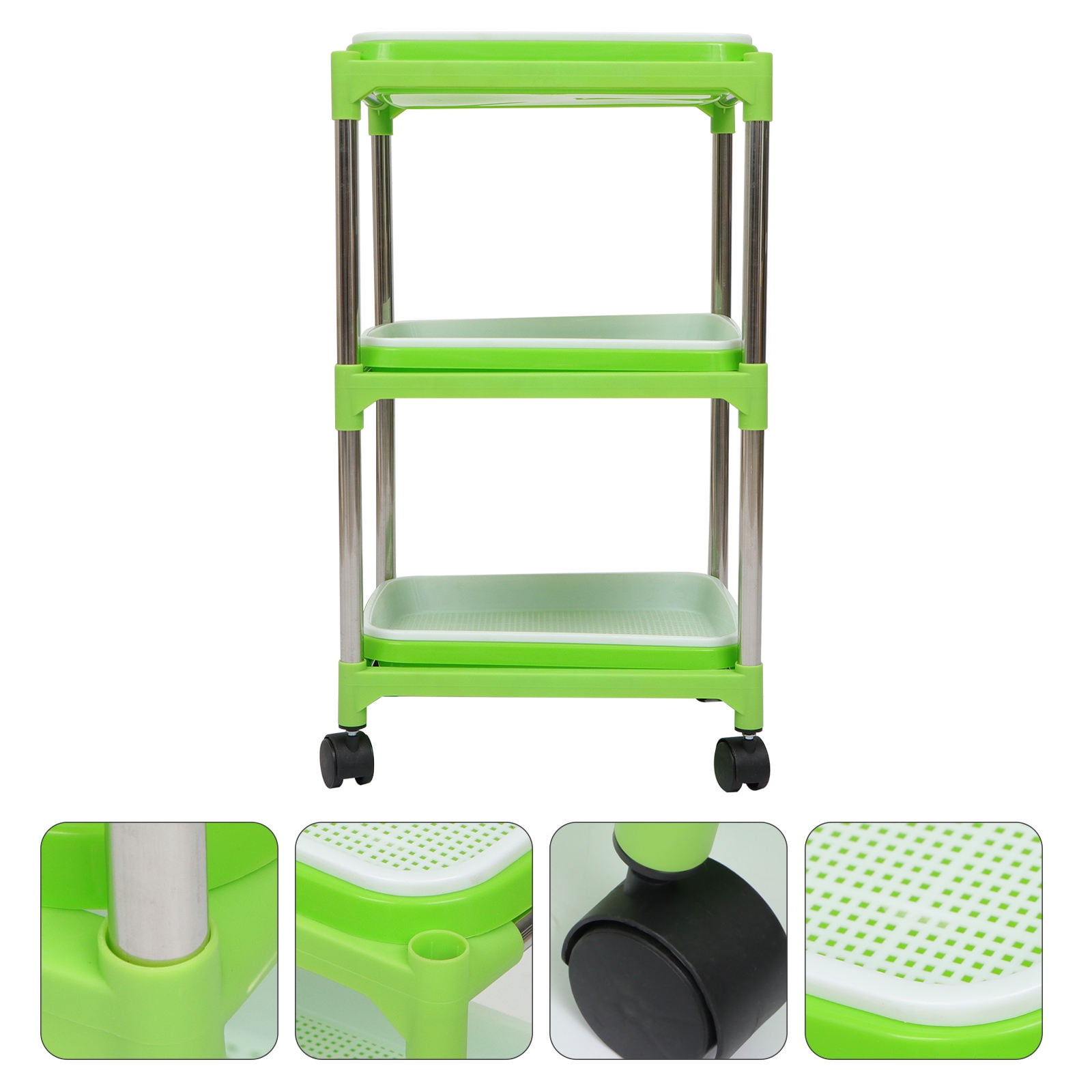 Raindrops Microgreens Tray Sprout Tray Green Stainless Steel 1 Set ...