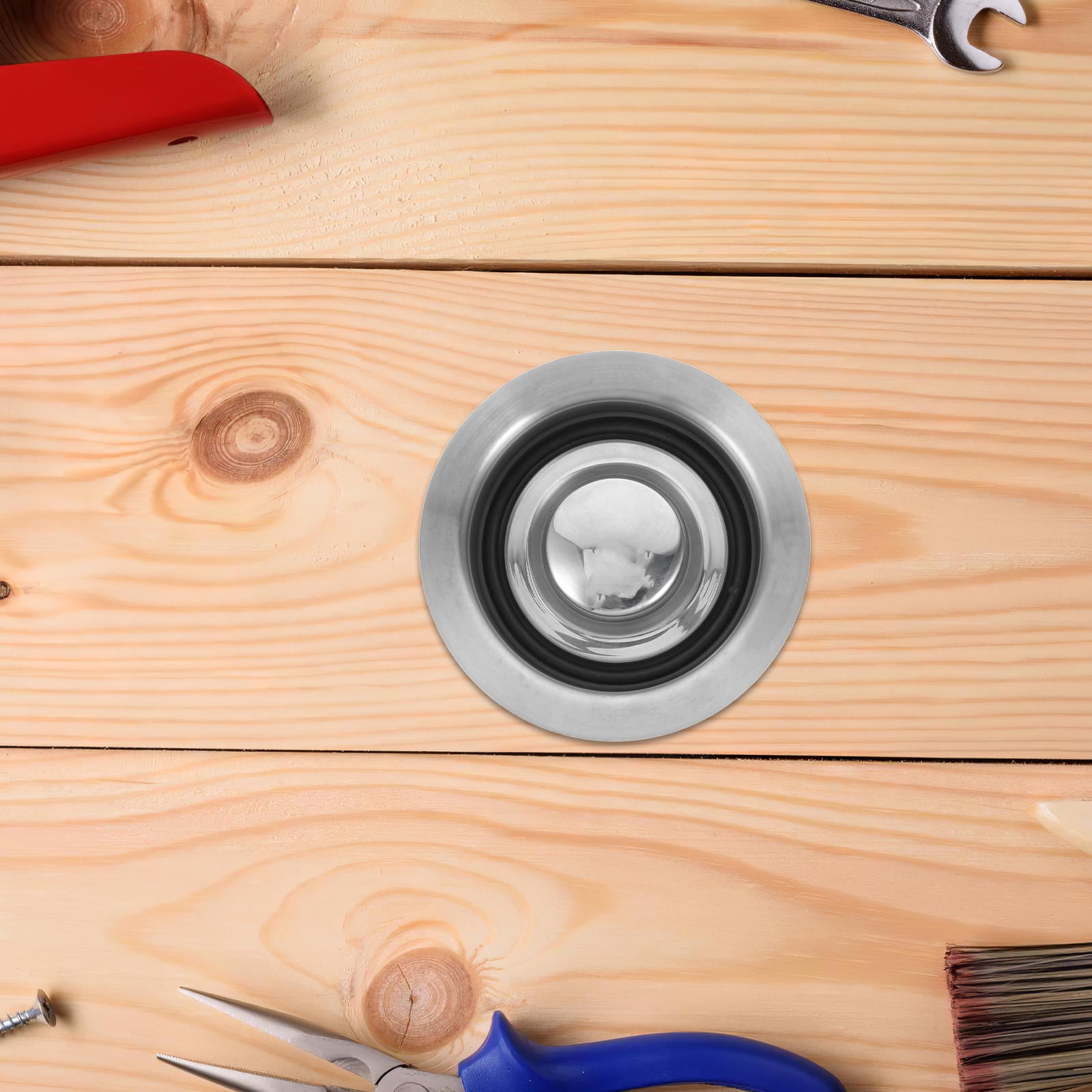 Worgeous Stainless Steel Sink Flange For Garbage Disposal Universal Fit ...