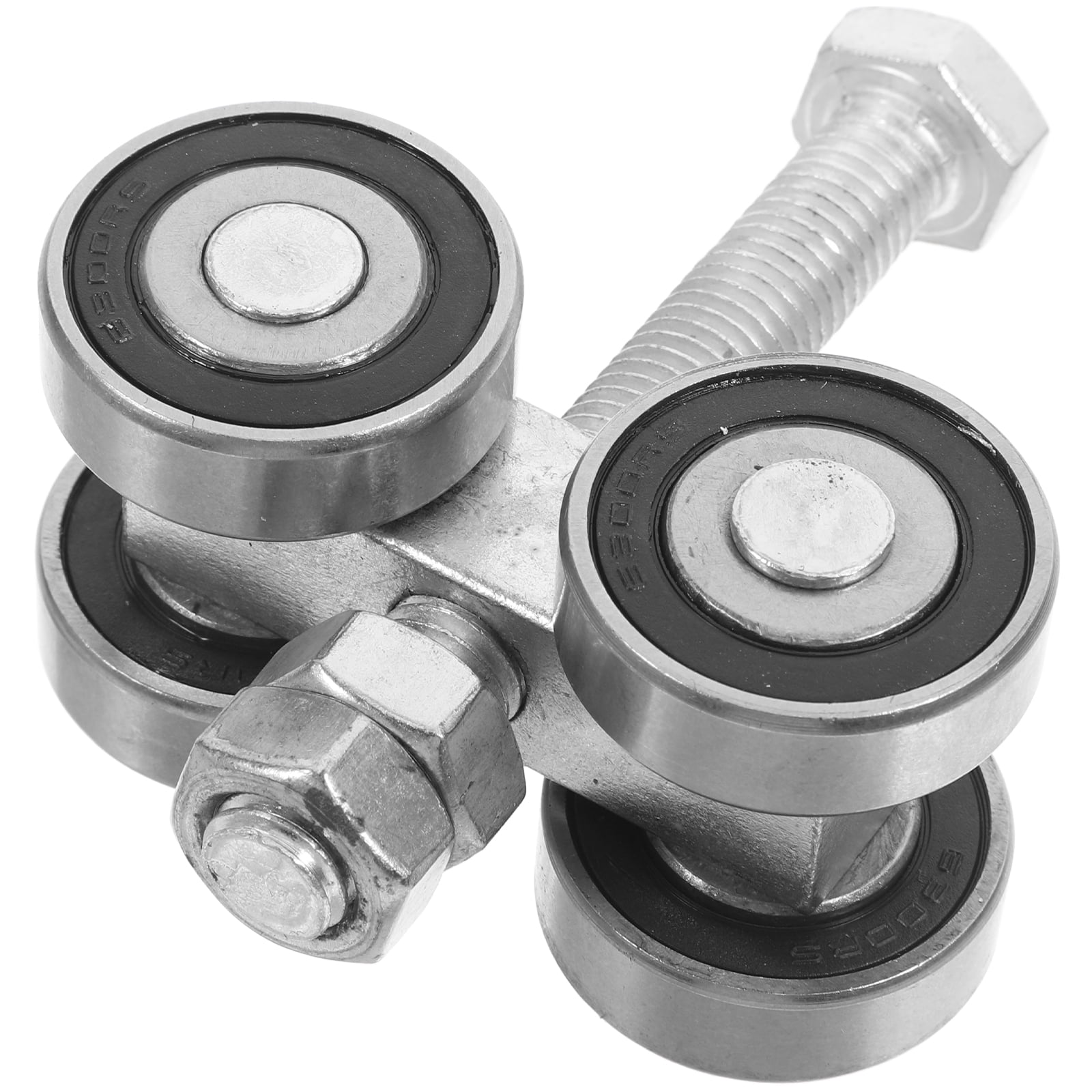 Worgeous Stainless Steel Sliding Gate Wheel Double Bearing Track Roller ...