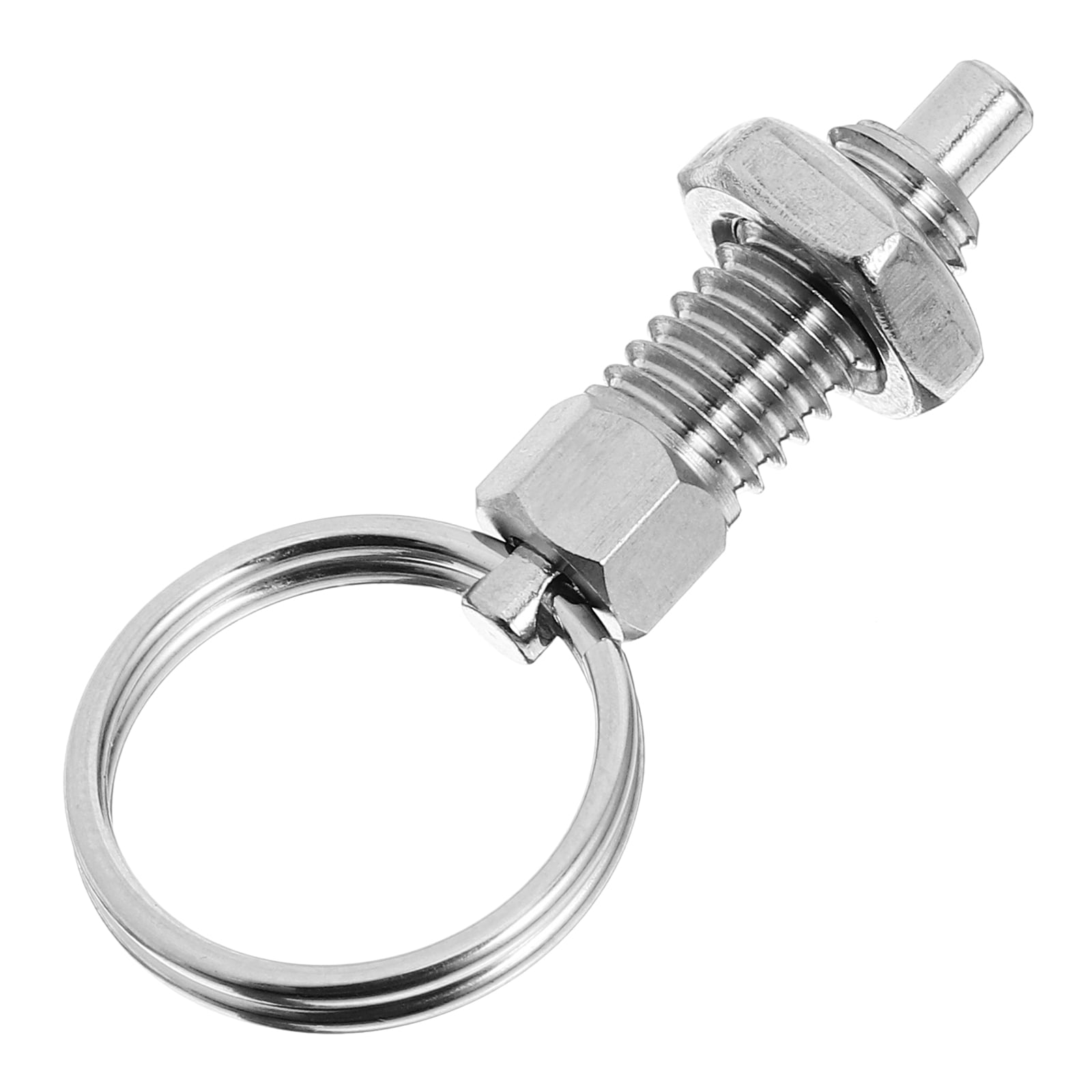 Worgeous Stainless Steel Spring Latch Locks With Pull Ring Heavy Duty ...
