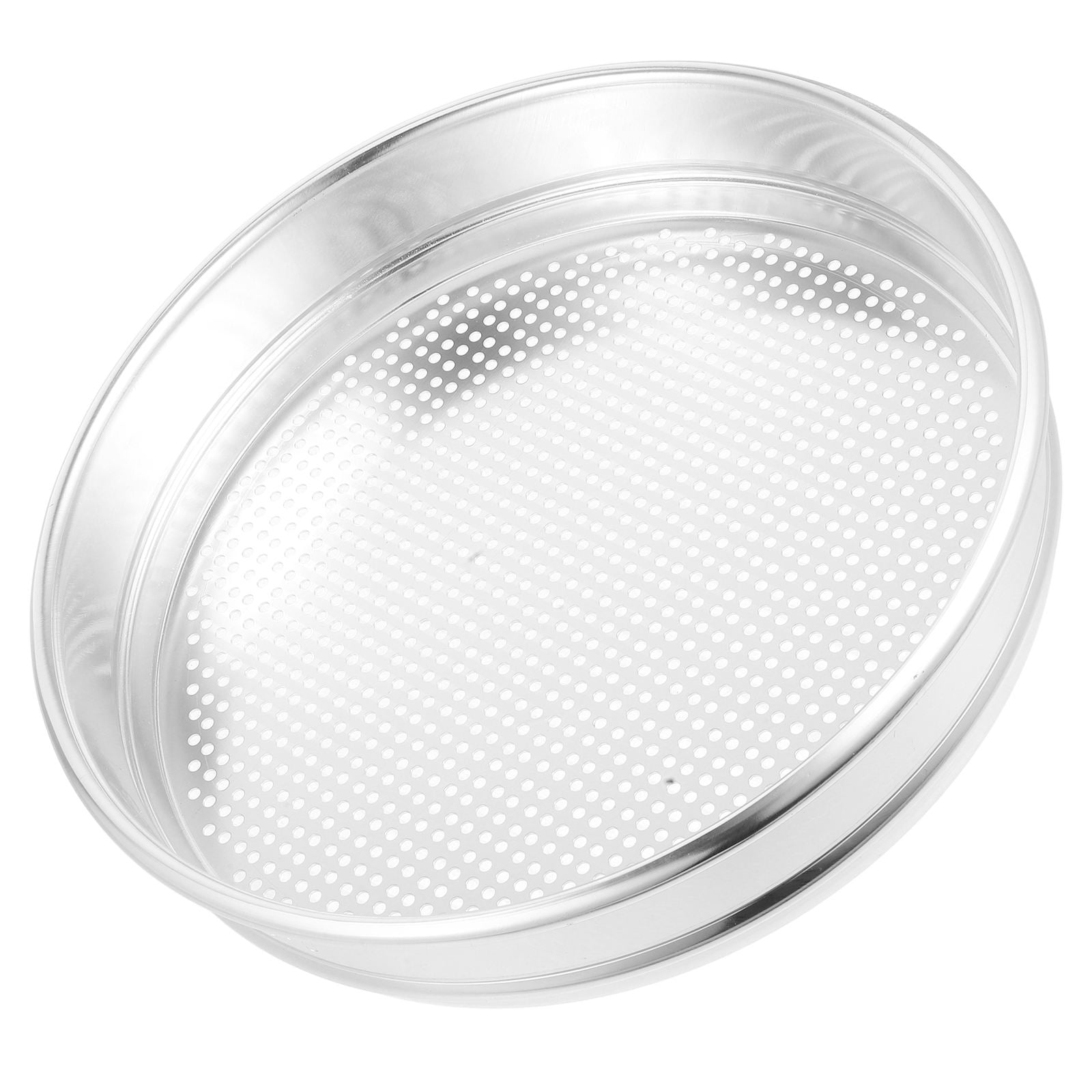 Worgeous Standard Test Sieve 3mm Aperture Round Silver Test Sieve Ideal ...