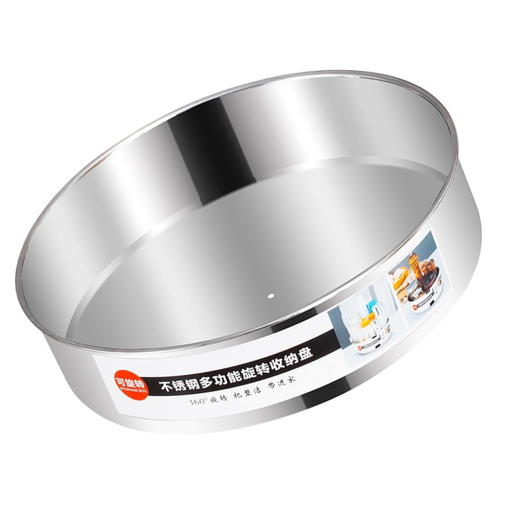Worgeous Storage Plate Kitchen Container Sifter Shakers Sieve Silver ...