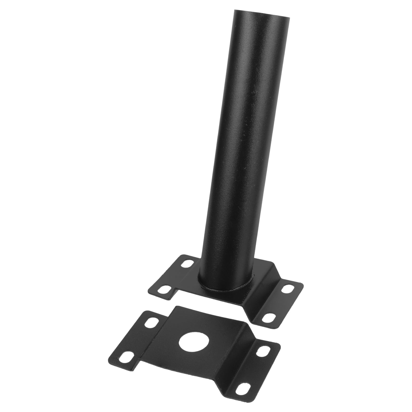 Worgeous Street Light Bracket Solar Powered Garden Lights Outdoor Black ...