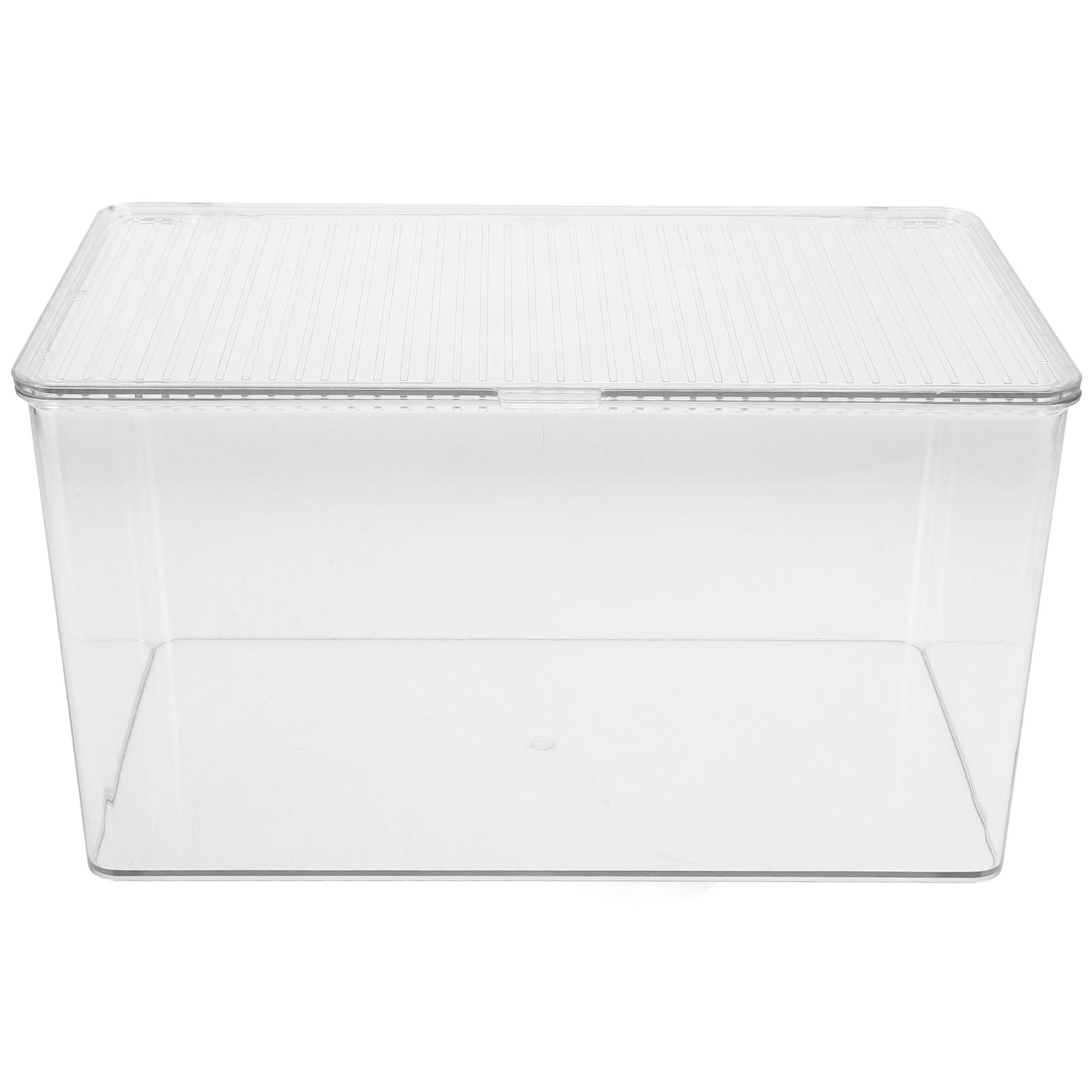 Worgeous Stylish Clear Acrylic Storage Box With Lid - Ideal For ...