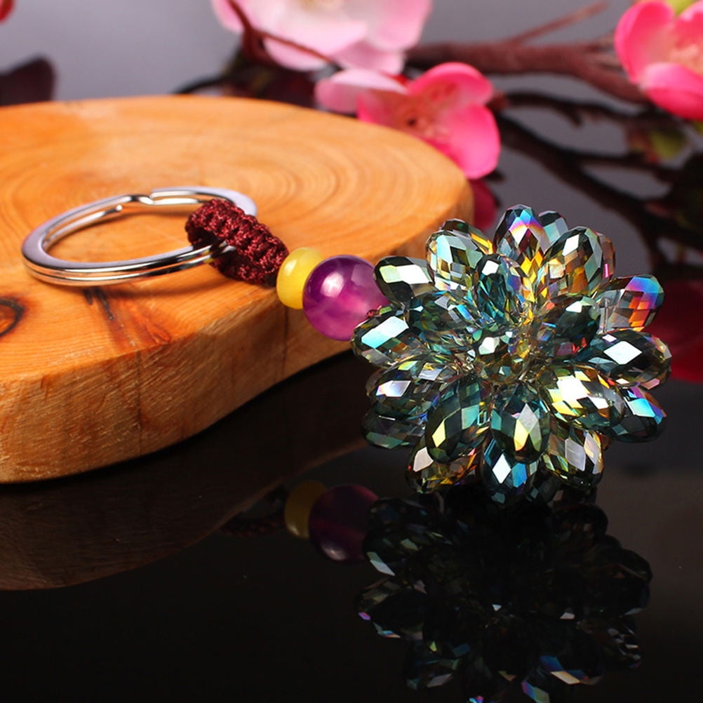 Worgeous Stylish Crystal Keychains for Decor Multi Color Exquisite and ...