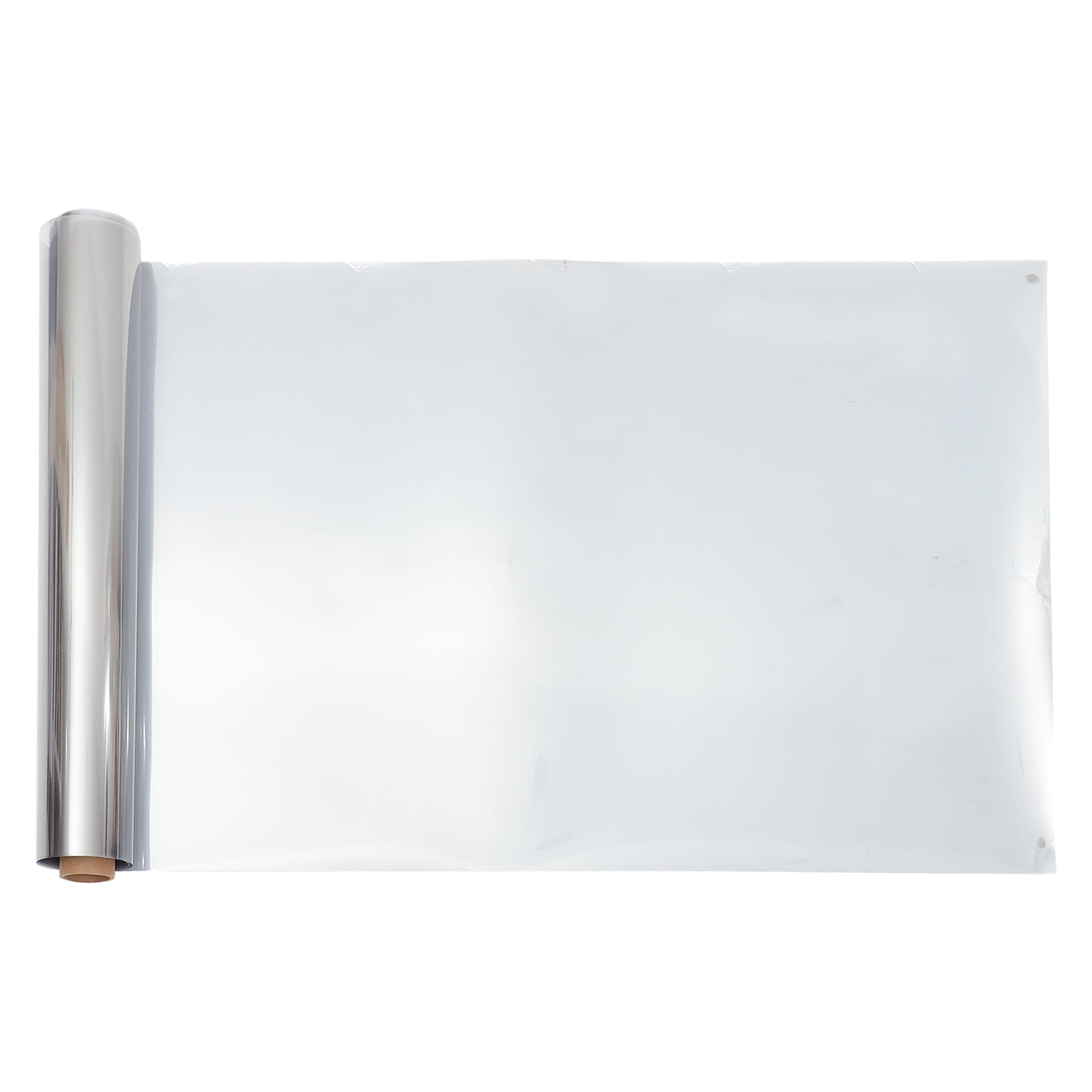 Worgeous Sun Blocking Window Film Static Door Privacy Blackout Silver ...