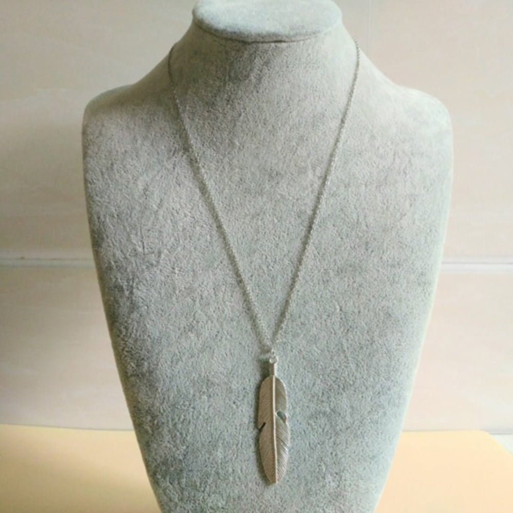 Worgeous Sweater Chain Necklace in Silver Color for Wearing Use with ...