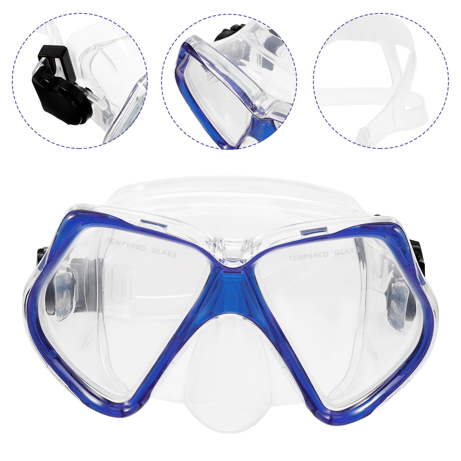Worgeous Swimming Goggle 1Pack for Men and Women with Clear Vision and ...