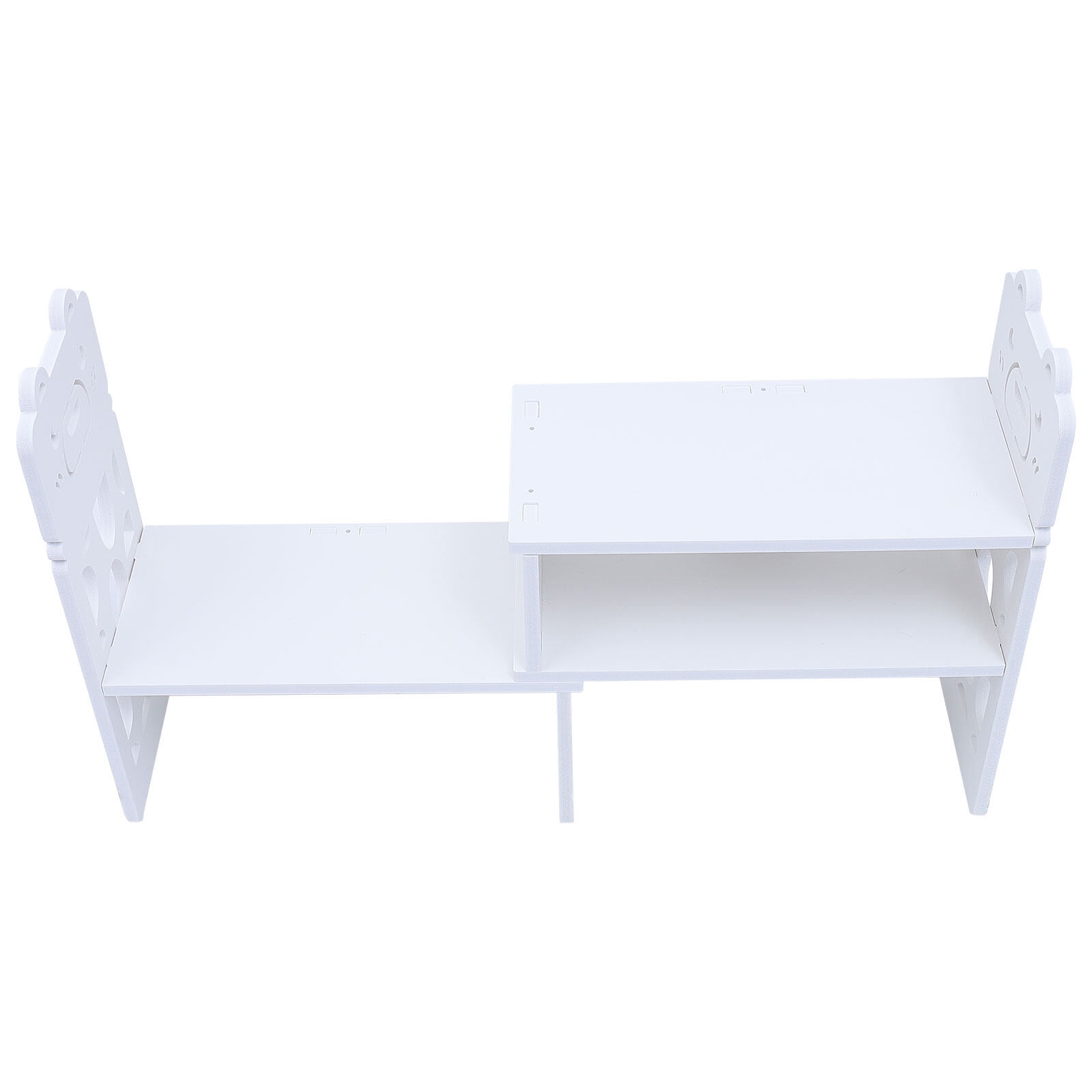 Worgeous Tabletop Book Shelf Extendable Desktop Bookshelf Student ...