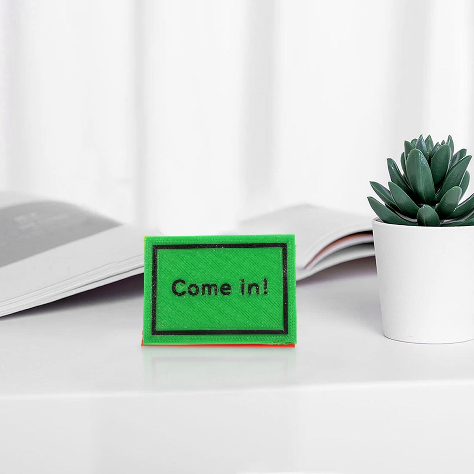 Worgeous Tabletop Do Not Disturb Sign Office Accessory Detachable Sign ...