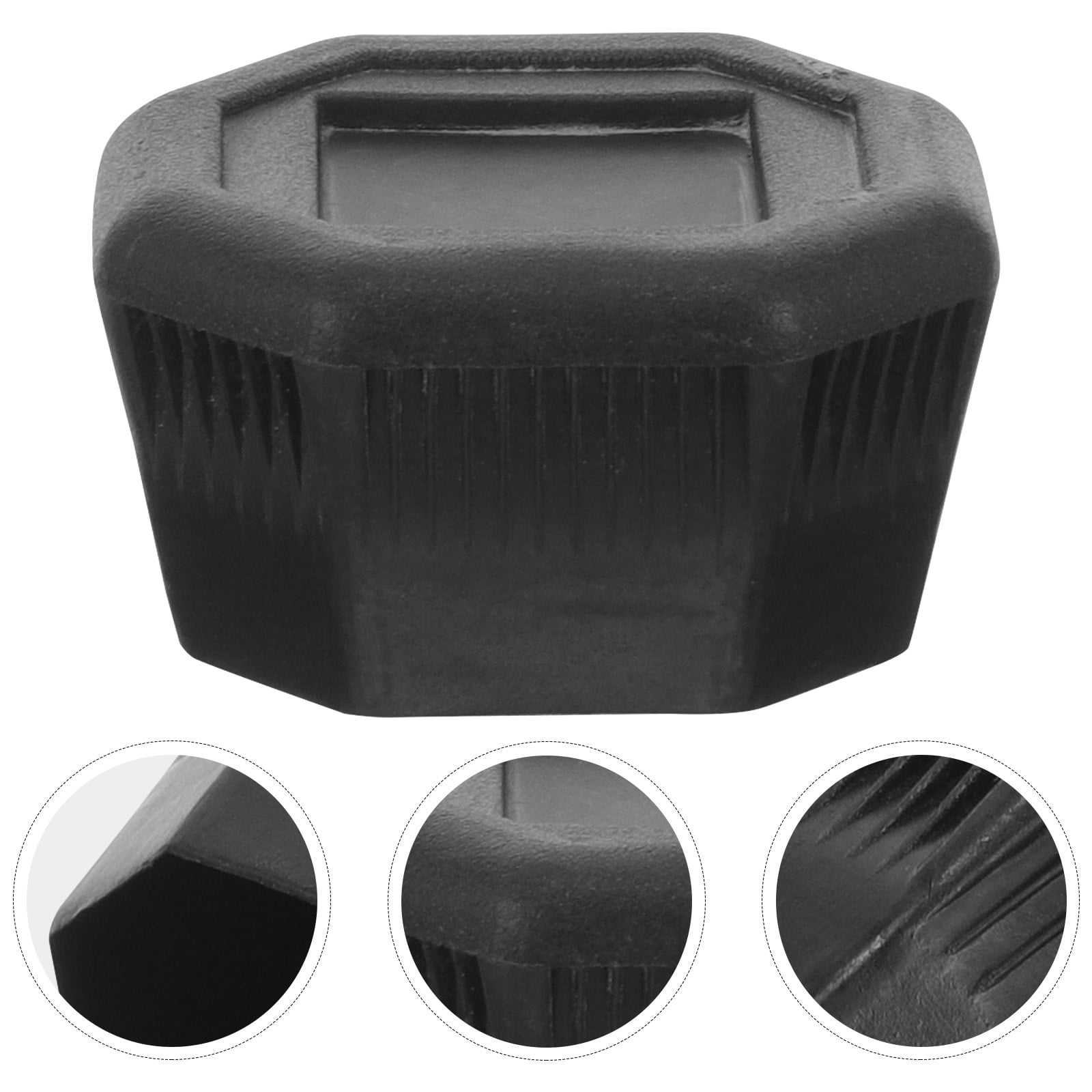 Worgeous Tennis Racquet End Protector Plastic Racket Bottom Hat Tennis ...