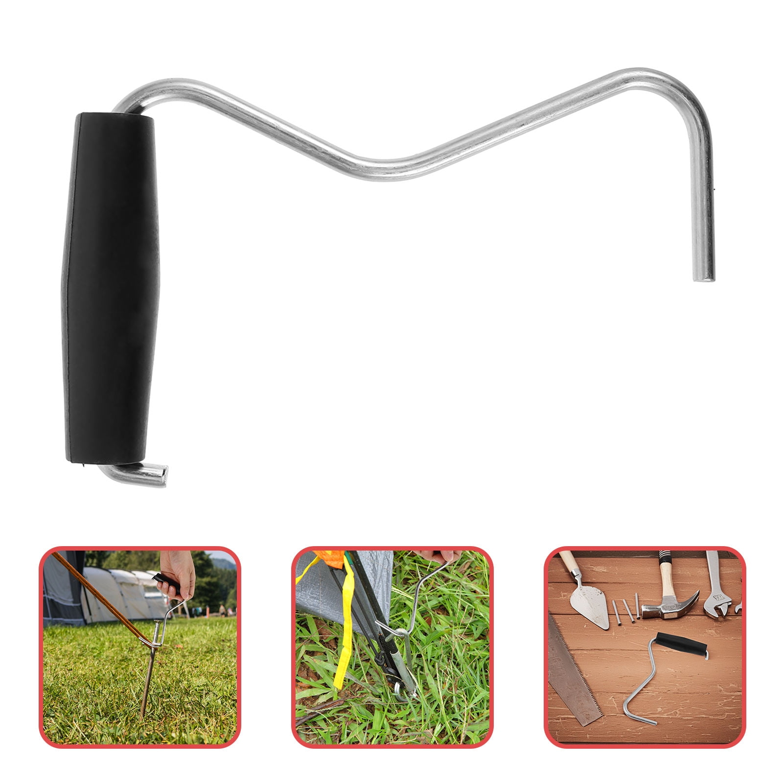 Worgeous Tent Peg Puller Tent Stake Puller Tool Camping Tent Peg ...