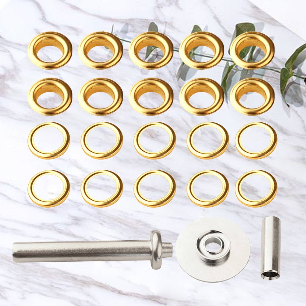 Worgeous Tent Repair Kit with 103pcs Iron Grommets 1/2 Inch for ...