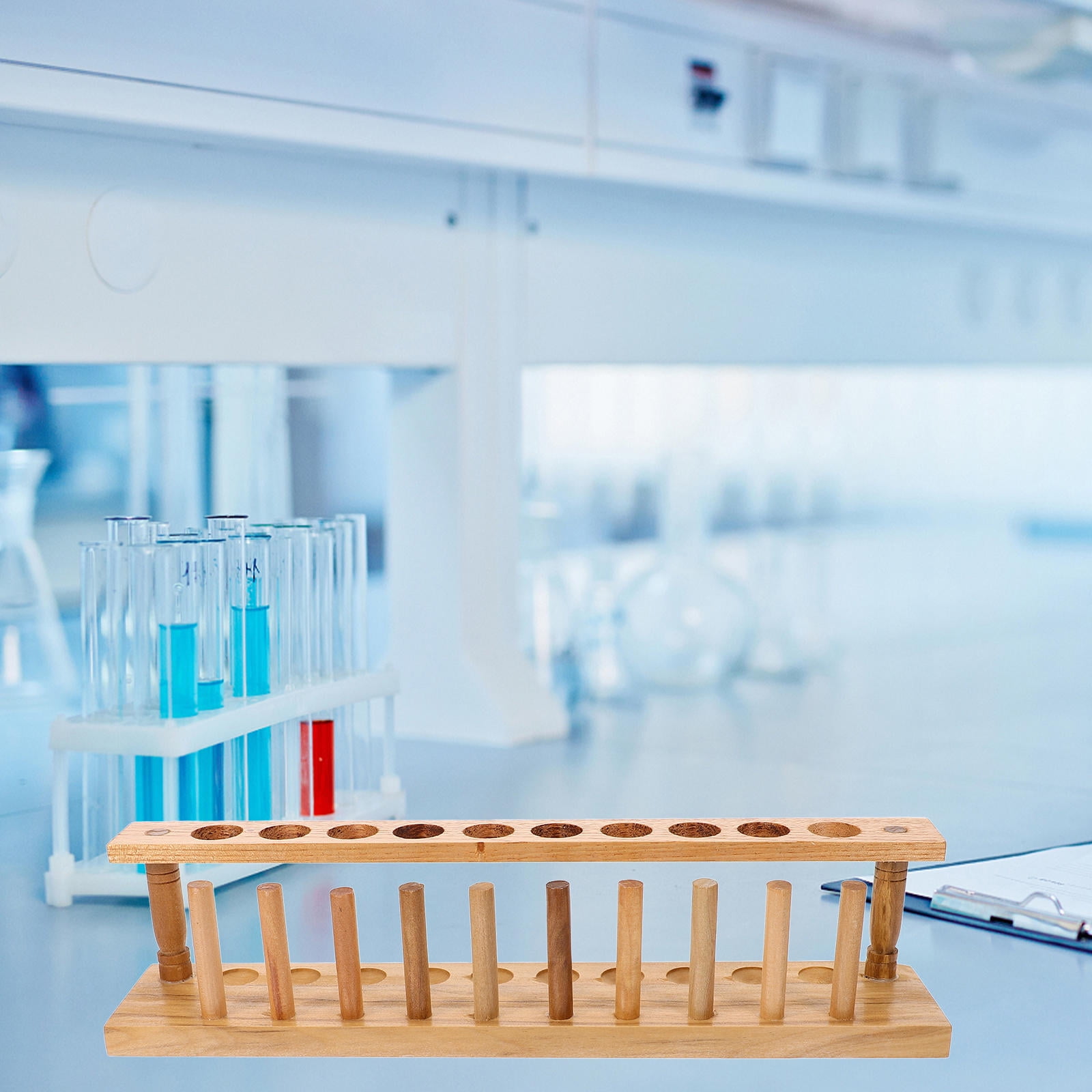 Worgeous Test Tube Holder Test Tube Rack 36.00X8.70X6.70CM Khaki ...