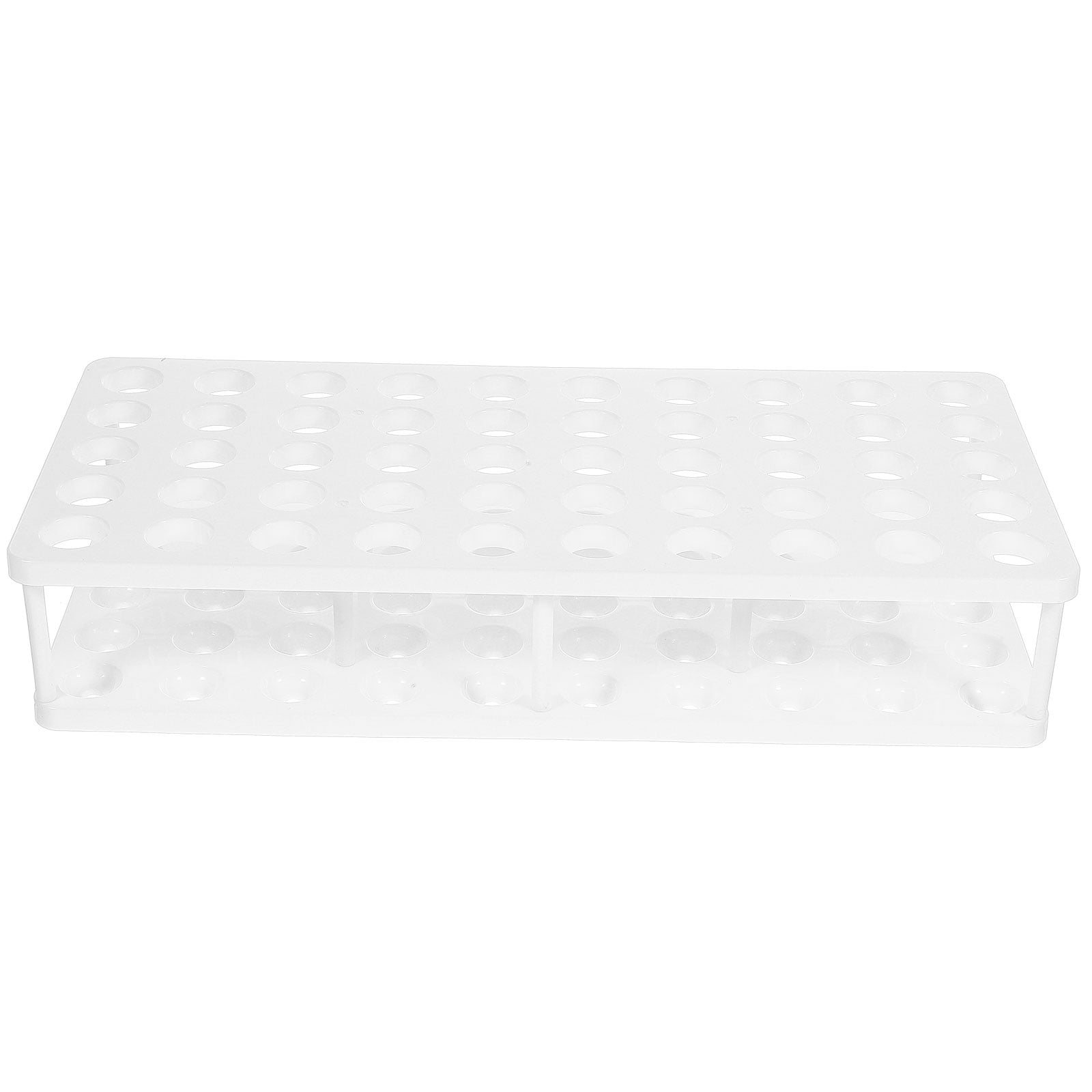 Luxshiny Test Tubes Rack Plastic 1Set 11.99X5.31X2.32In - Walmart.com
