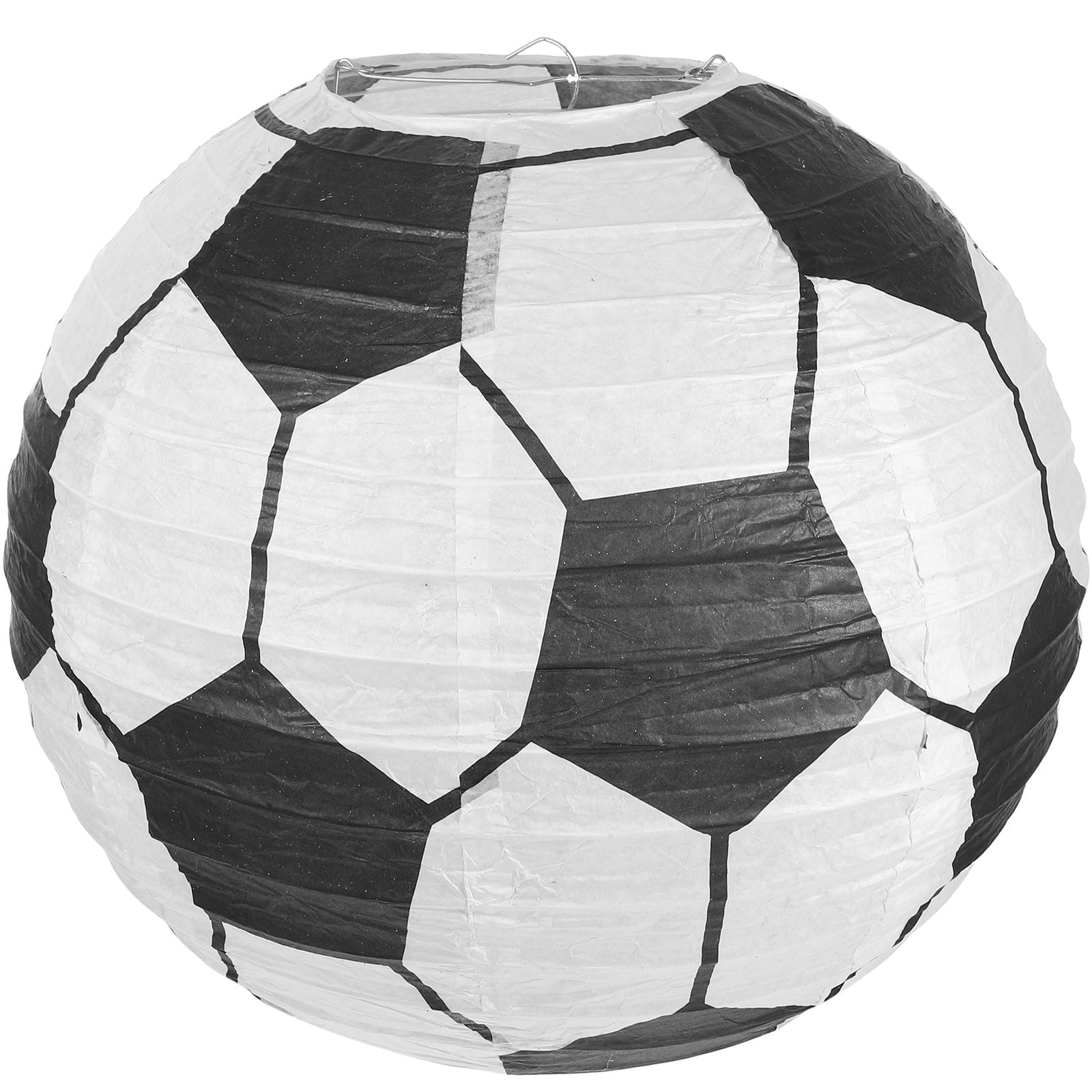 Worgeous Theme Party Hanging Lantern Soccer Themed Paper Lantern ...